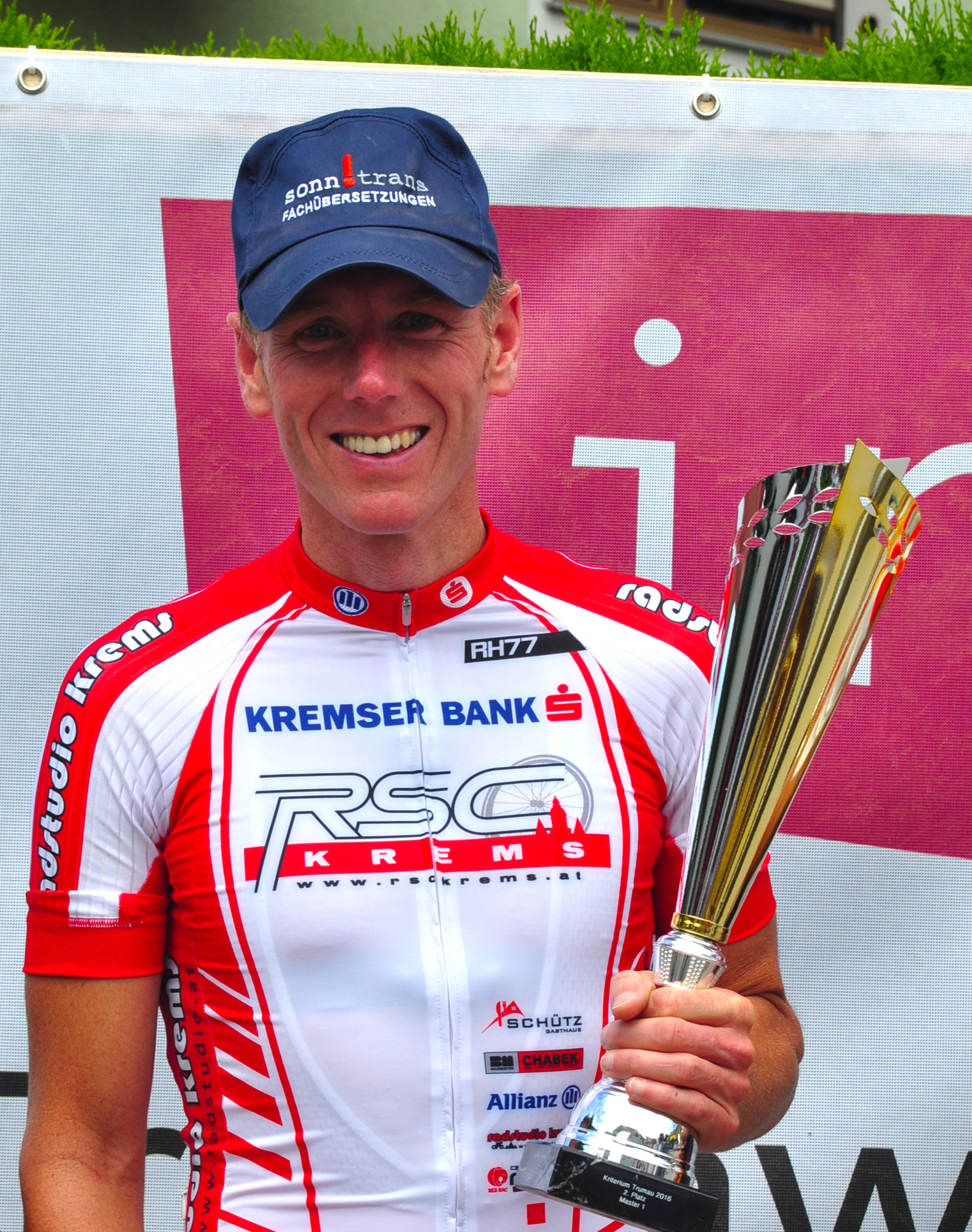 2. Platz für Rautner bei Kriterium - Krems