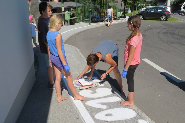 Ein weißer Strich sorgt für noch mehr Sicherheit - Südoststeiermark