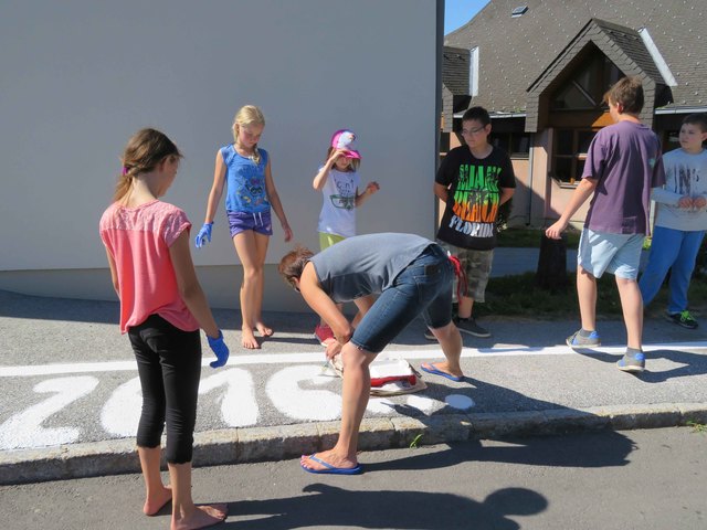 Ein weißer Strich sorgt für noch mehr Sicherheit - Südoststeiermark