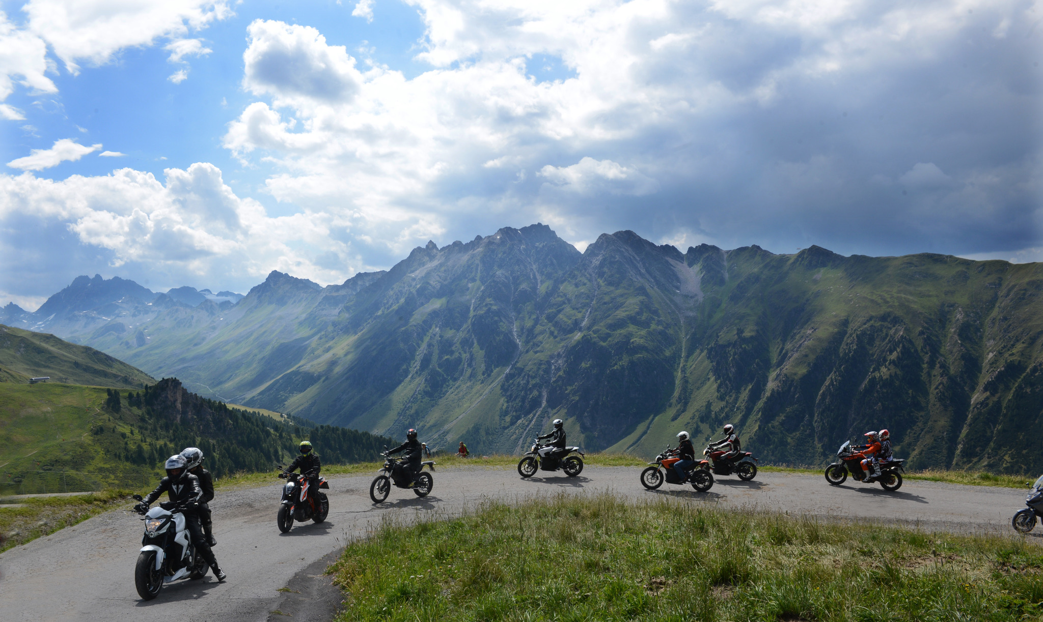 Zweites Motorrad-Gipfeltreffen in Ischgl - Landeck