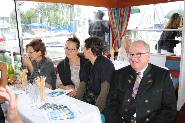 Marina Mahler taufte Schiff auf Namen ihres Großvaters - Vöcklabruck