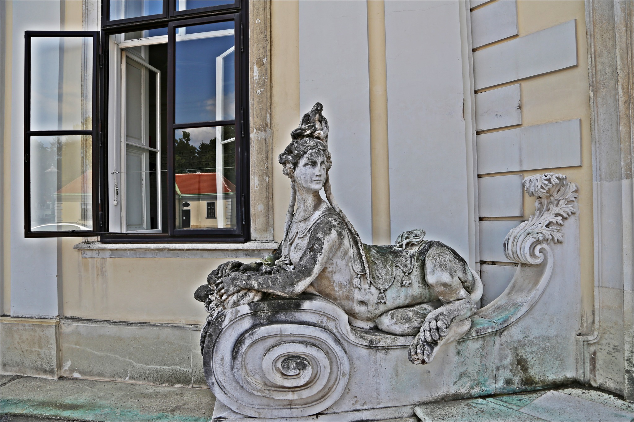 Im Hof von Schloss Hetzendorf - Hietzing