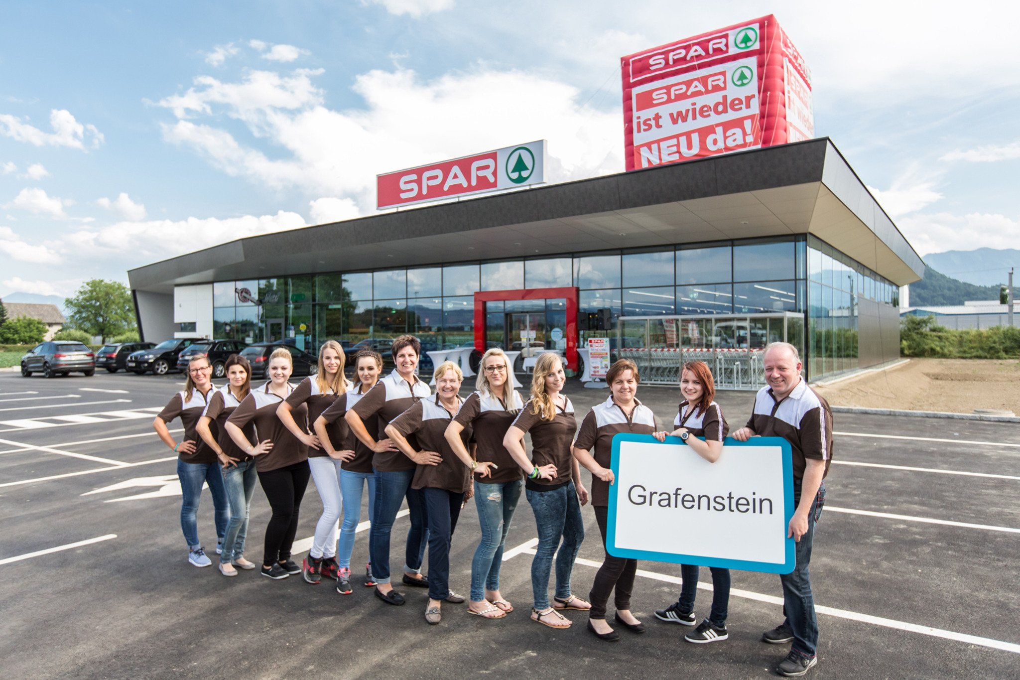 Moderner Spar-Markt in Grafenstein eröffnet - Klagenfurt Land