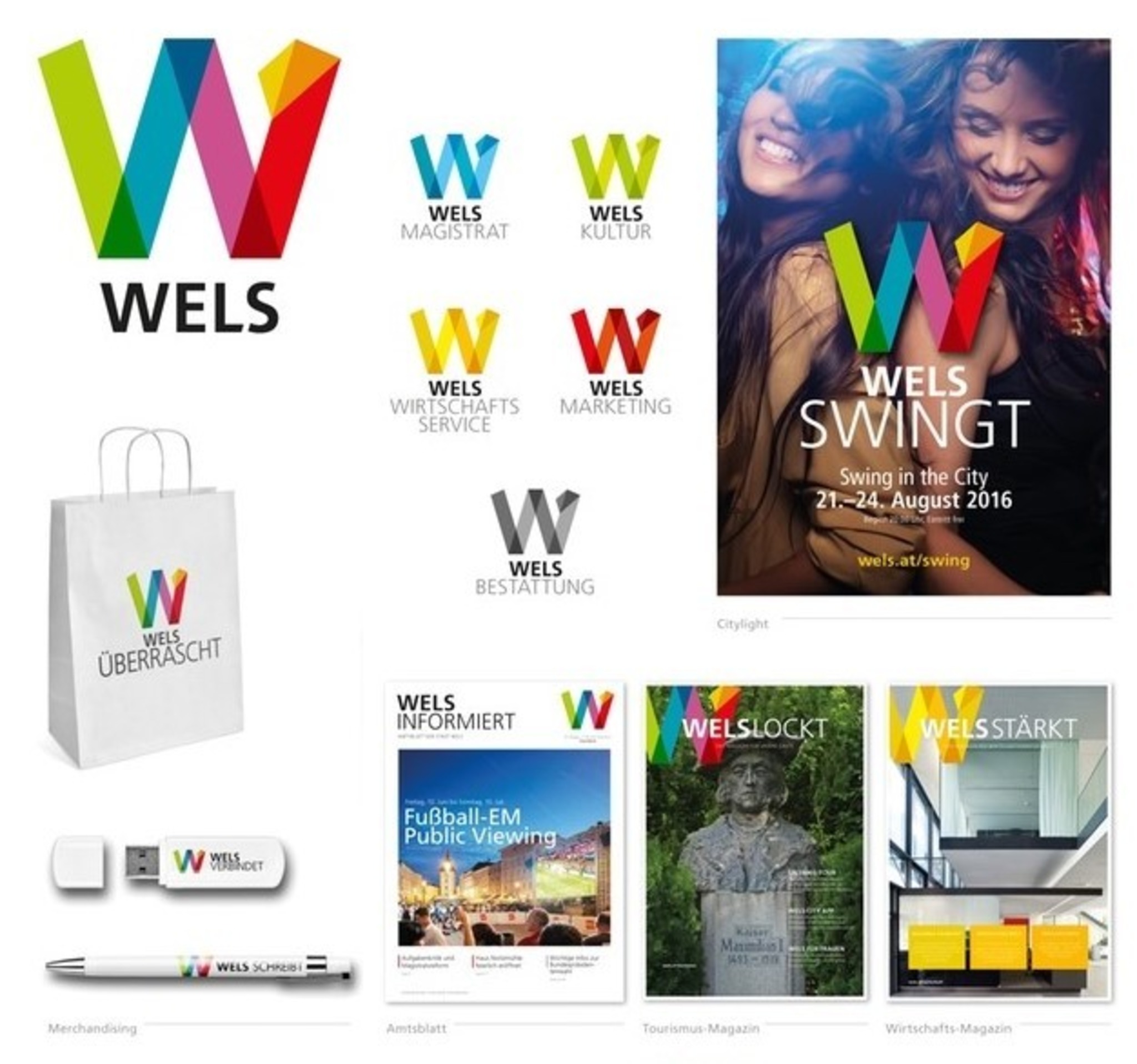 Neues Logo: Wels hat gewählt - Wels & Wels Land