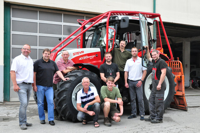 Neuer Forsttraktor für Waidhofen - Waidhofen/Ybbstal