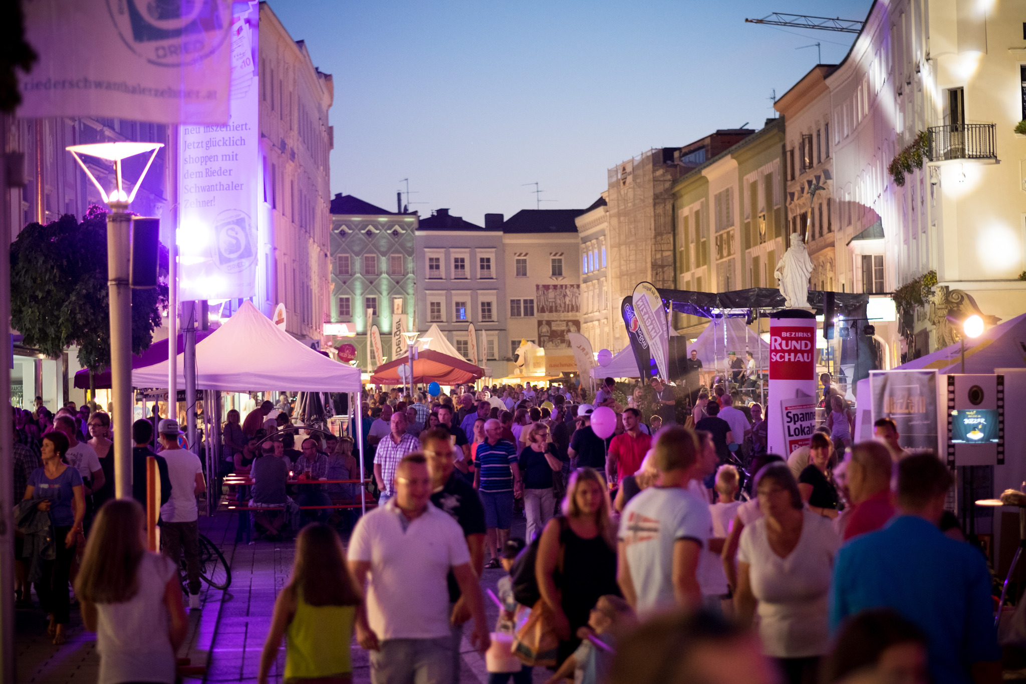 Summer in the City und Harley-Davidson-Charity-Tour in Ried - Ried