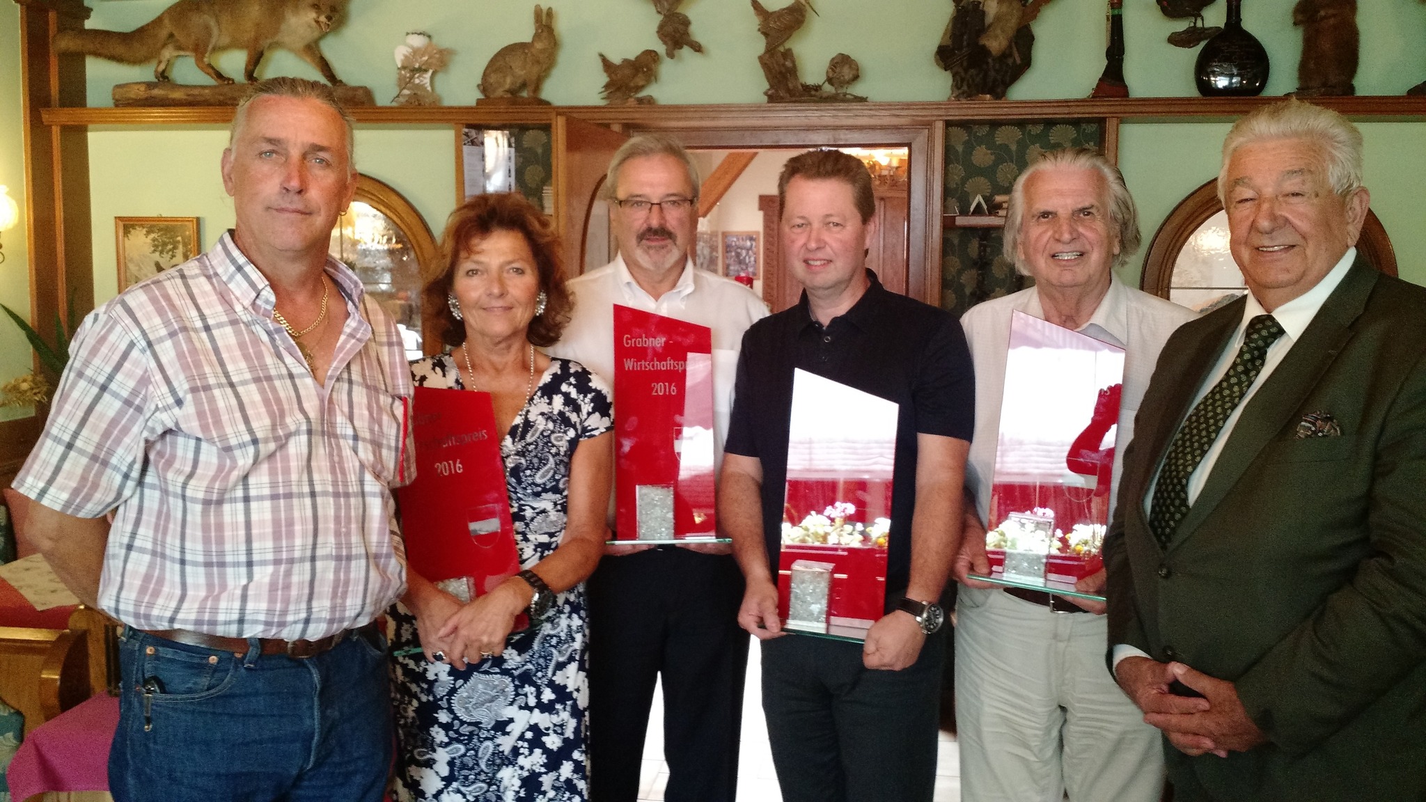 Grabner Wirtschaftspreis für Ferdinand Schwarz - Wiener Neustadt