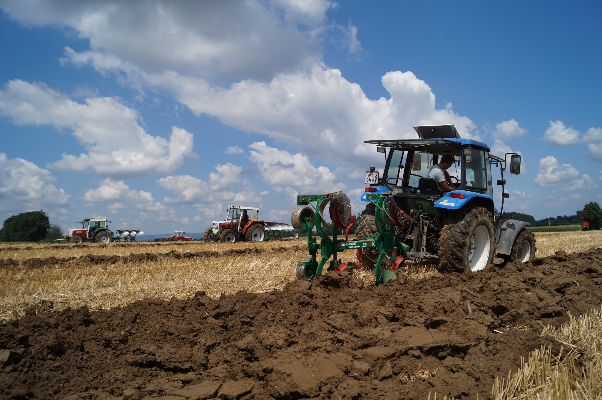 Wer macht die schönste Furche? - Salzkammergut