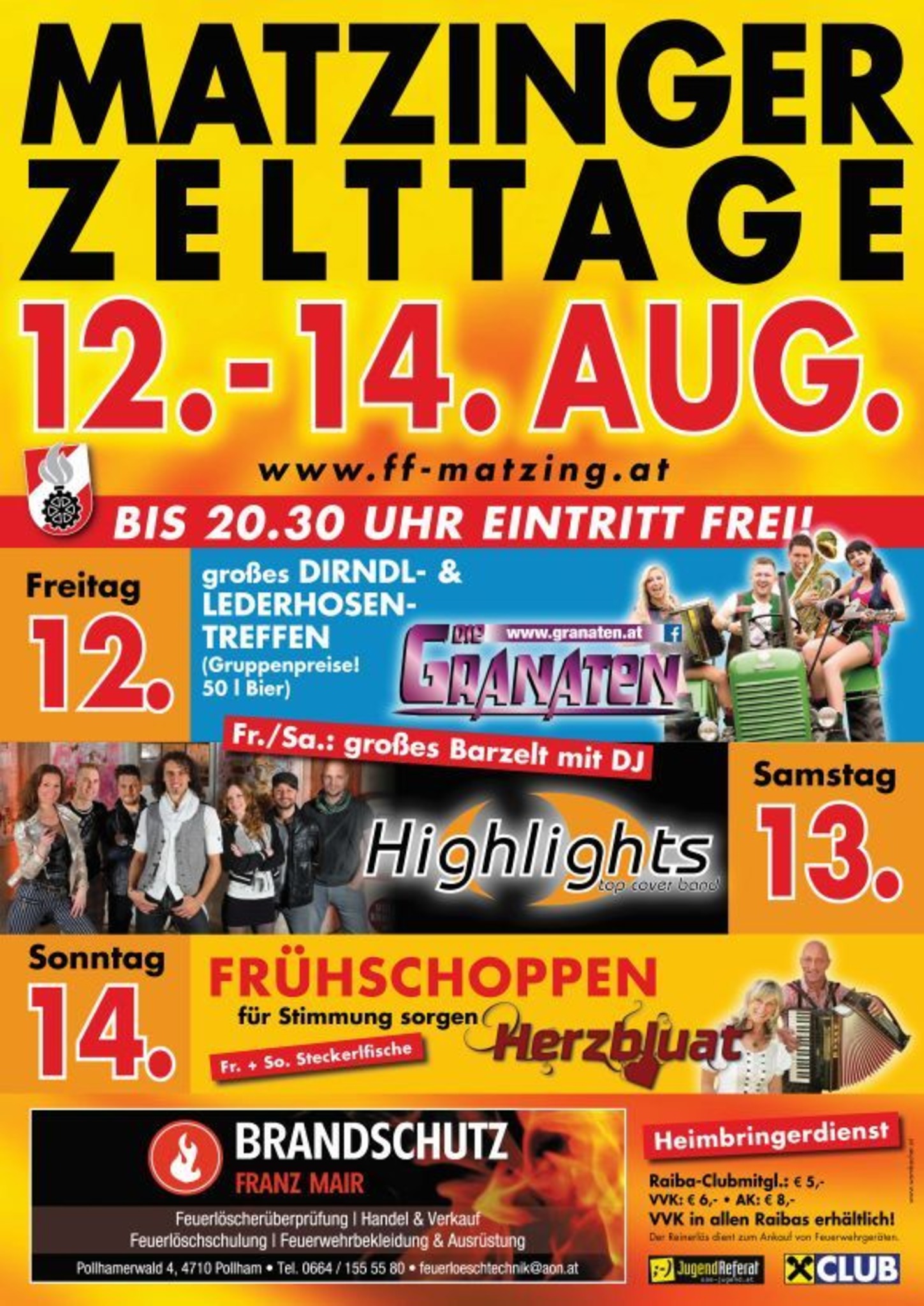 Matzinger Zelttage - Schärding