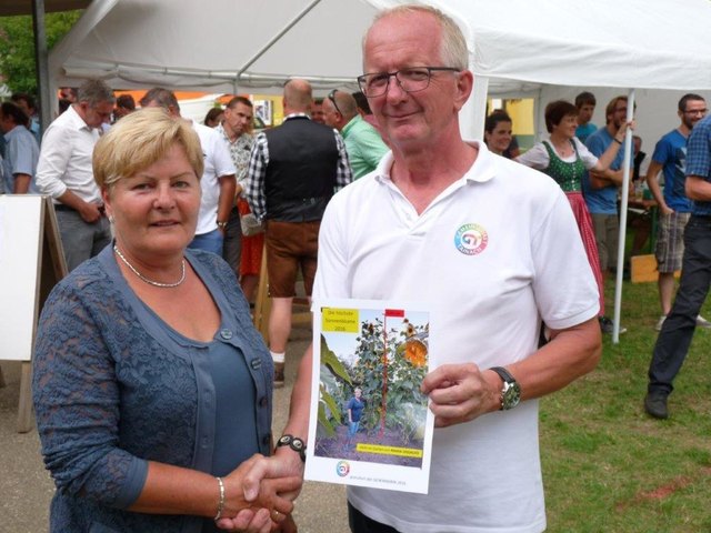 Sonnenblumenkönigin Maria Dissauer - Völkermarkt