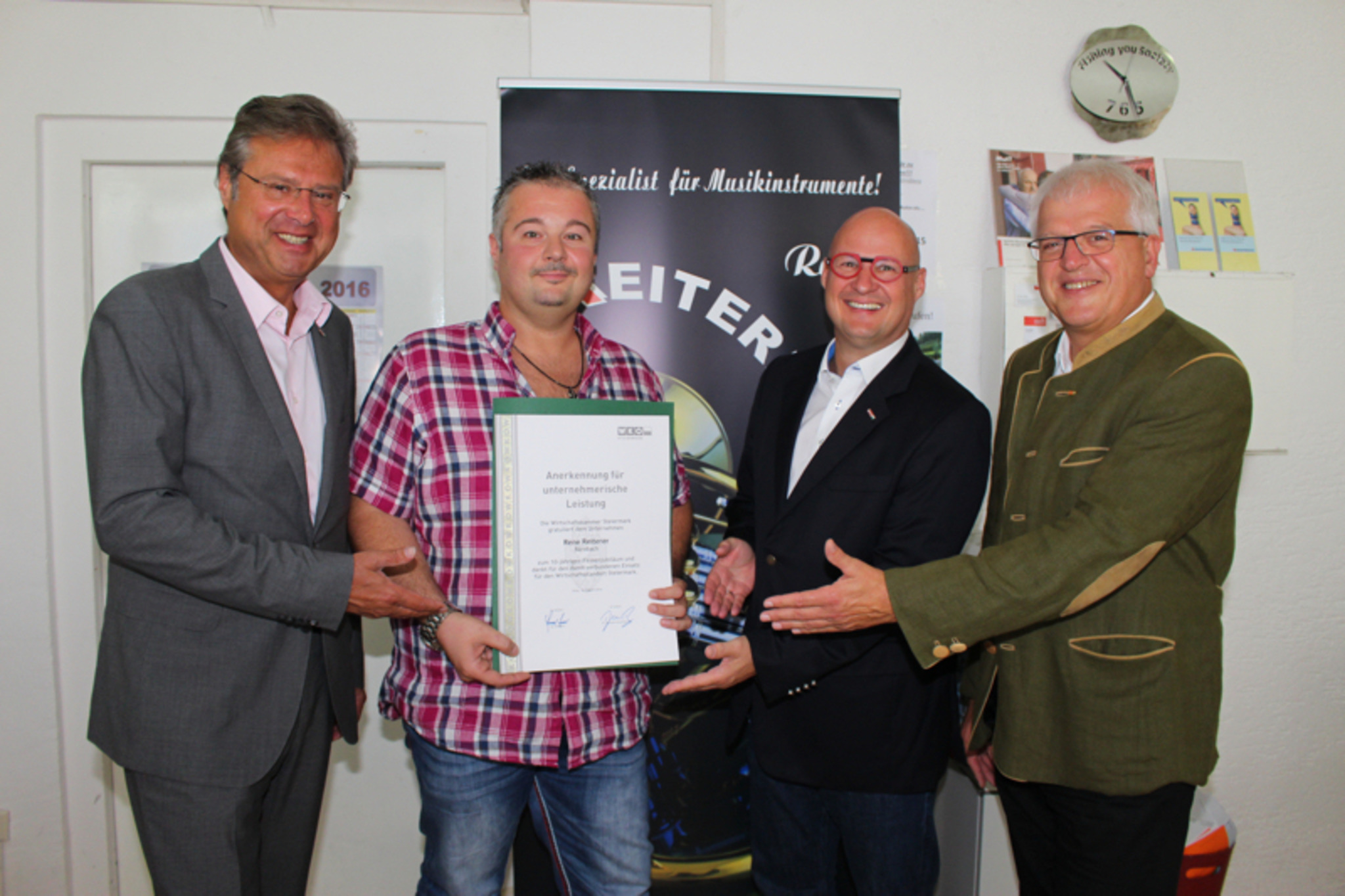 Zehn Jahre Selbstständigkeit von Rene Reiterer - Voitsberg