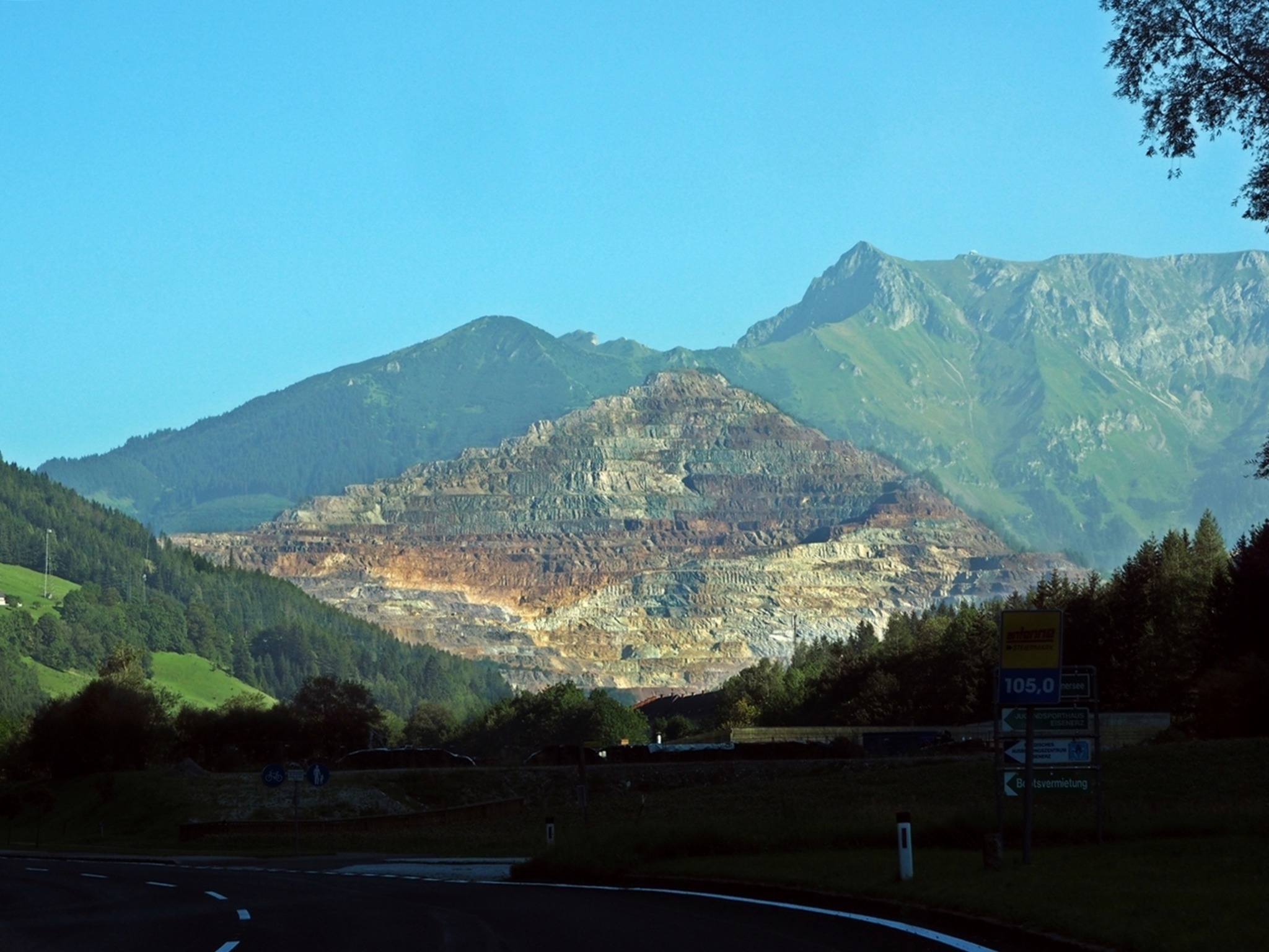 Erzberg Blick - Leoben