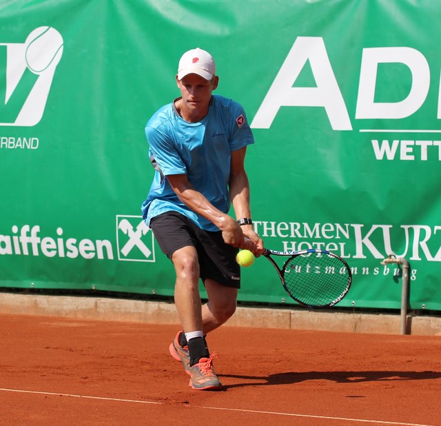 David Pichler kam in Bratislava bis ins Halbfinale - Eisenstadt