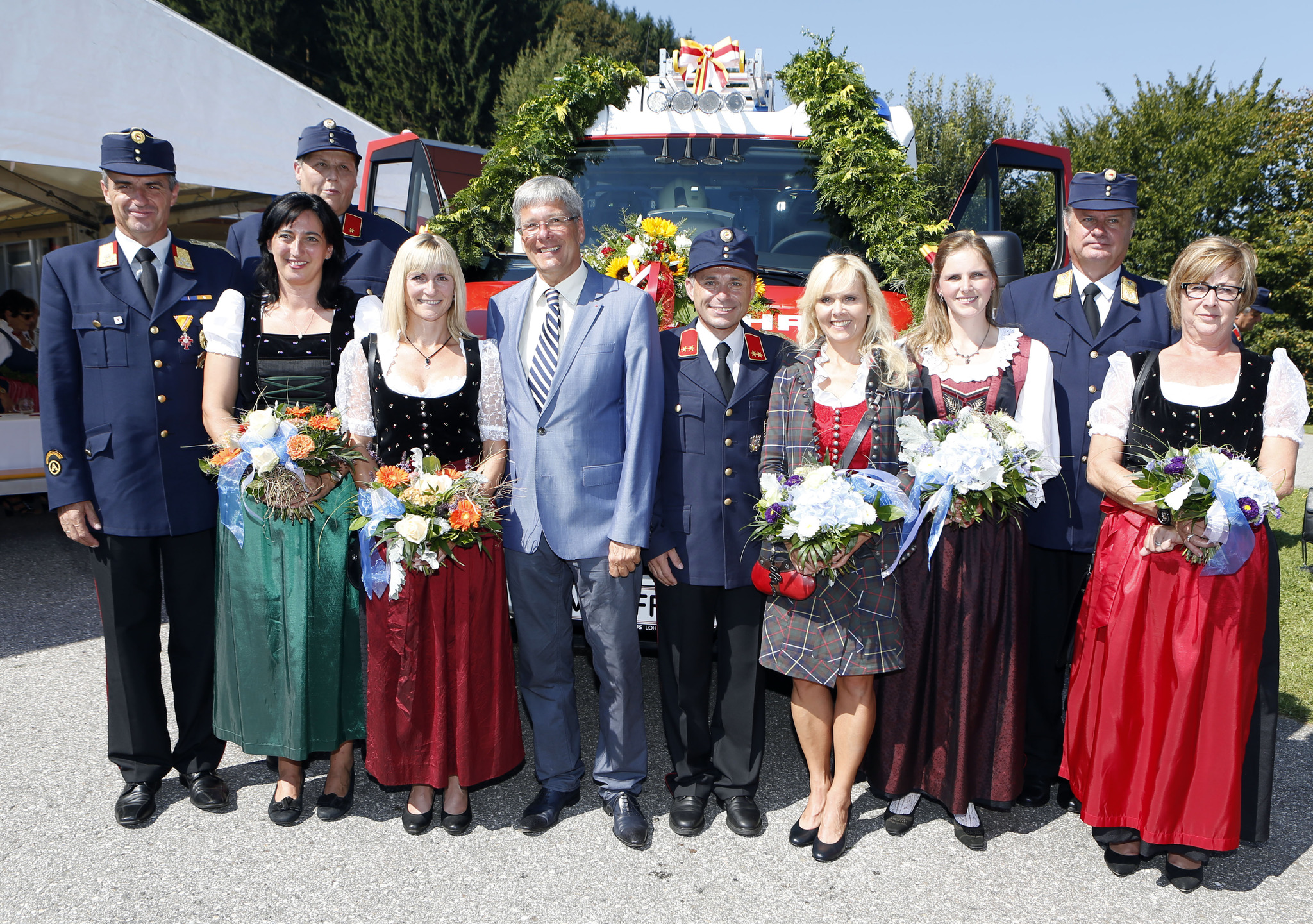 Feierliches Wochenende für die FF Kellerberg - Villach