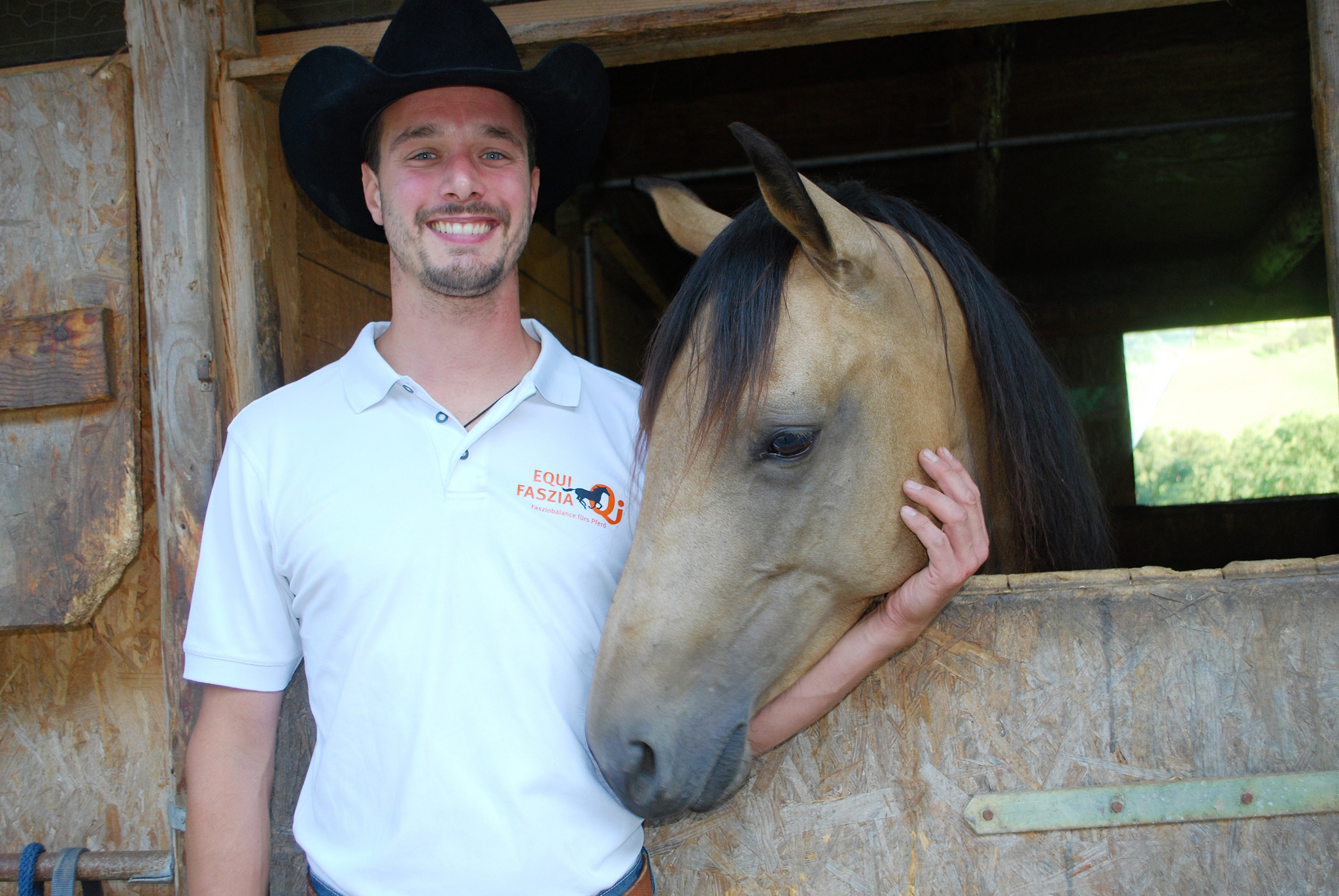 Cowboy reitet wie im Western - Lavanttal