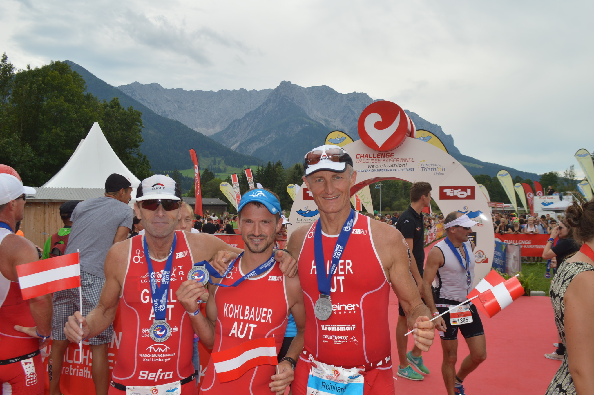 Kremstaler Triathleten bei der Europameisterschaft - Kirchdorf