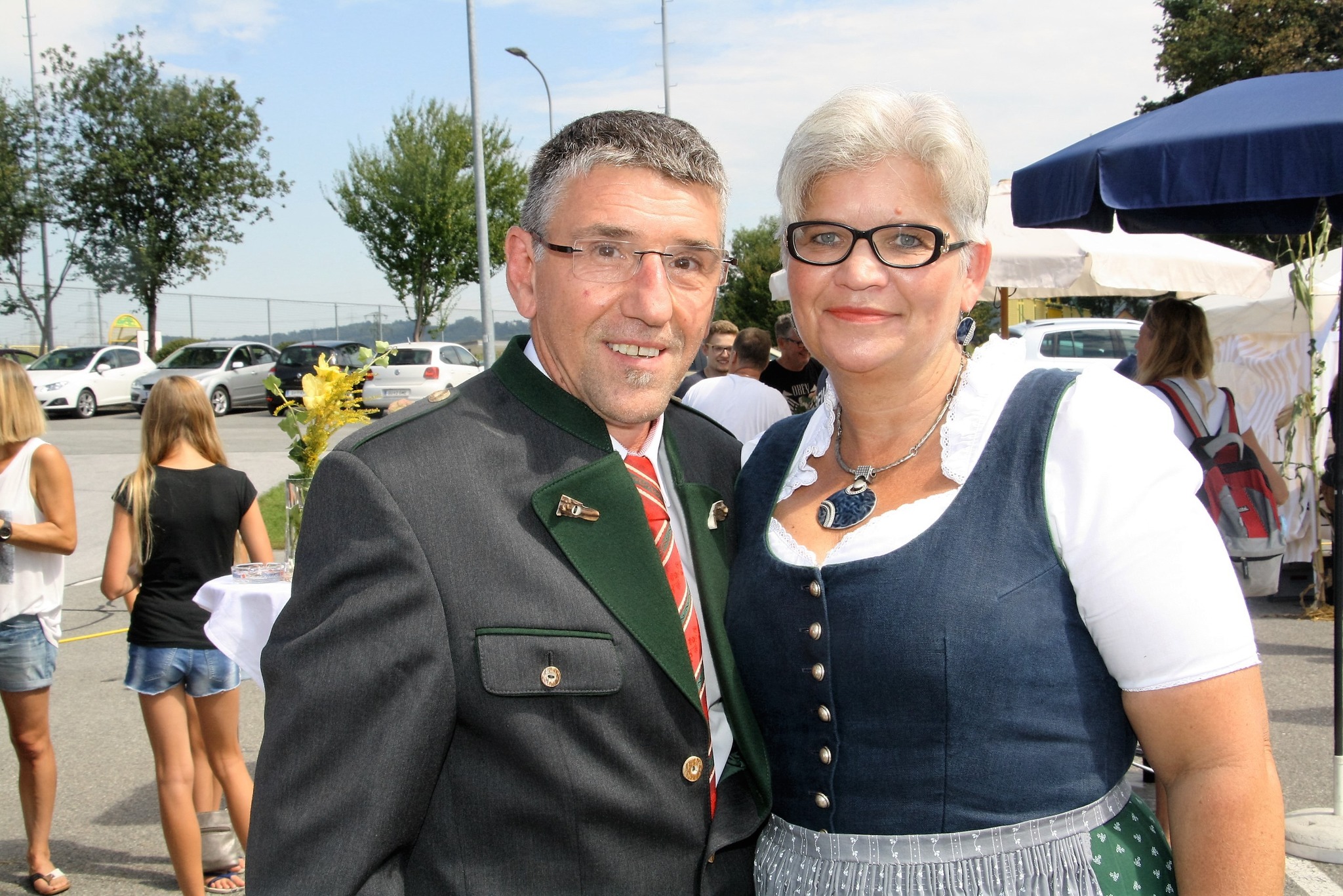 In Kalsdorf feierten Willi und Michaela Geiger ihren 30. Hochzeitstag ...