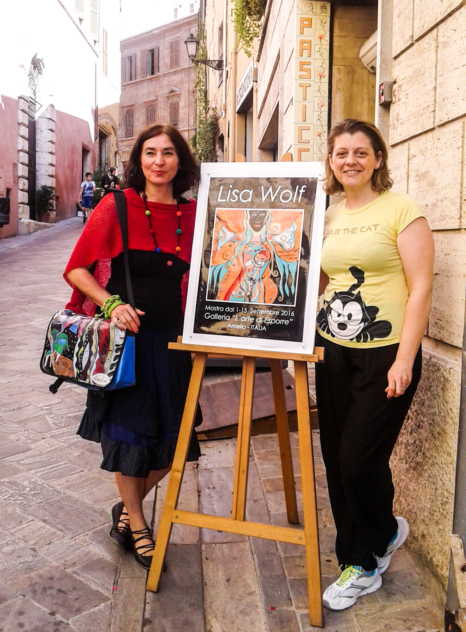 Lisa Wolf stellt in Italien aus - Wiener Neustadt