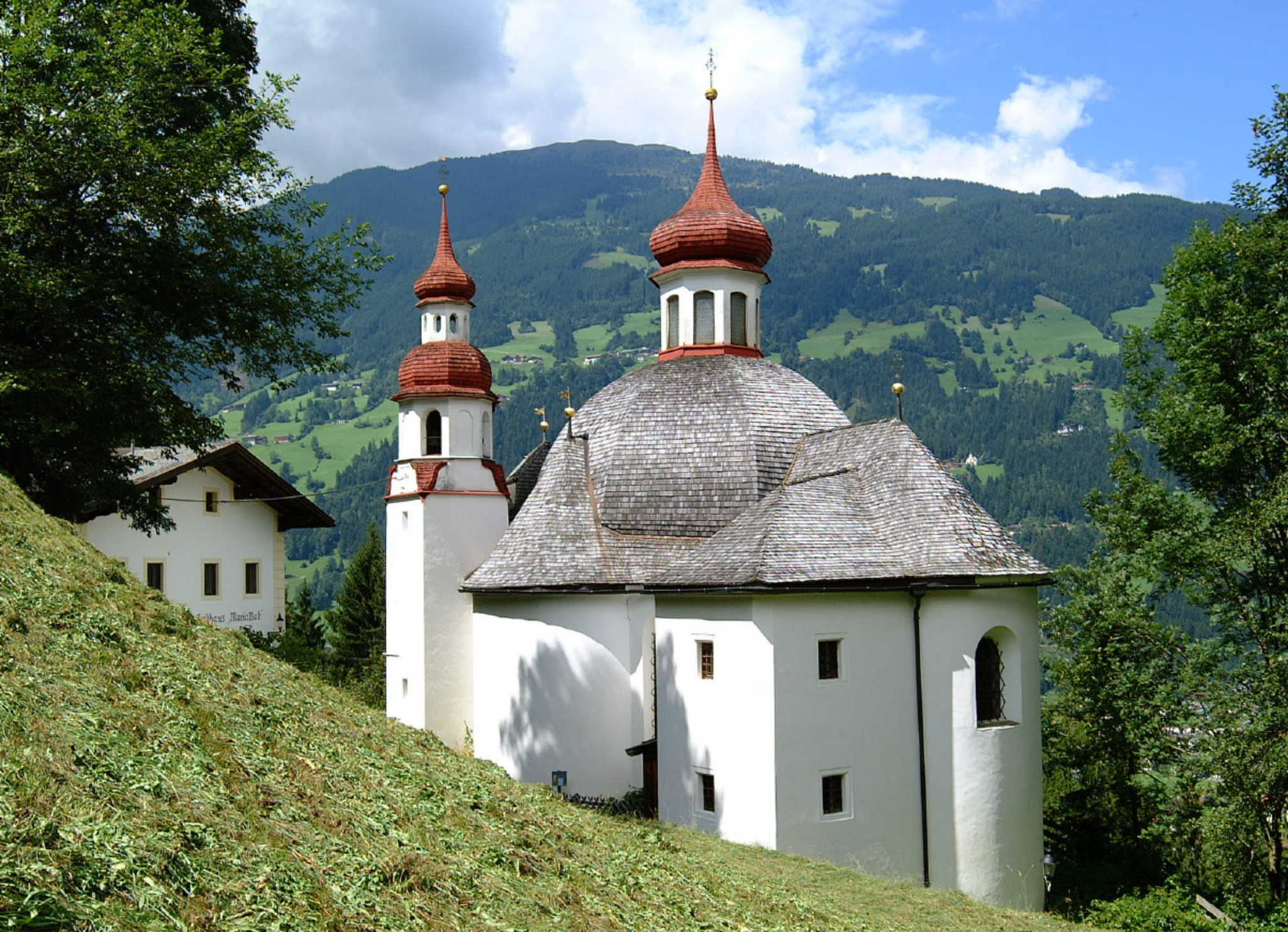 Die Geschichte der Wallfahrtskirche Maria Rast - Schwaz