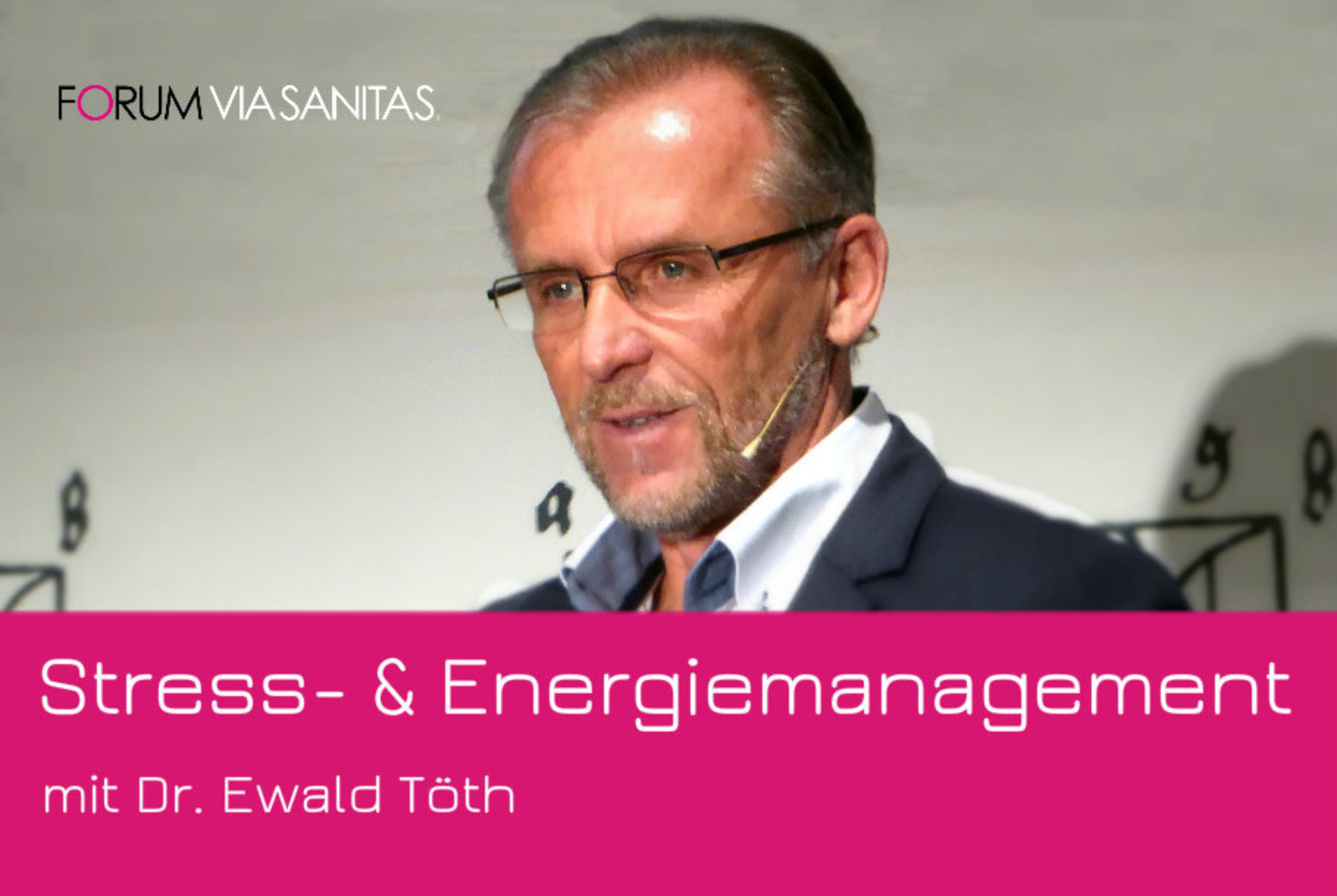 Dr. Ewald Töth wieder in Salzburg: Wirkungsvolles Stress- und ...