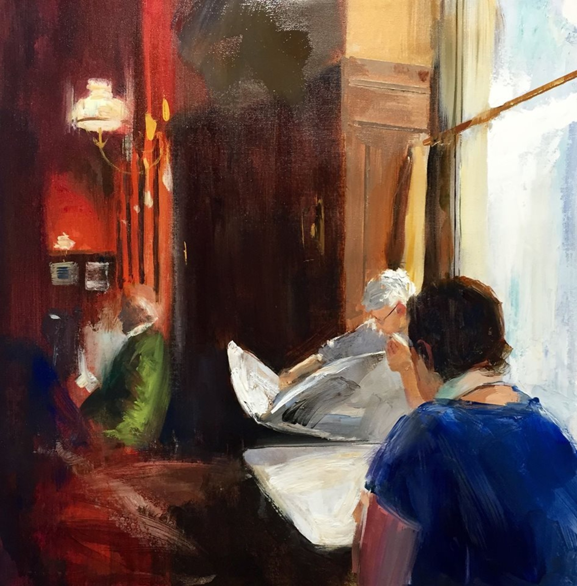 Ausstellung TANGENT des Künstlers Andrew Judd im Hotel Le Méridien ...