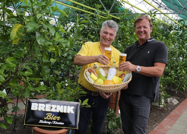 Ein Zitronenbier im Brauhaus - Völkermarkt