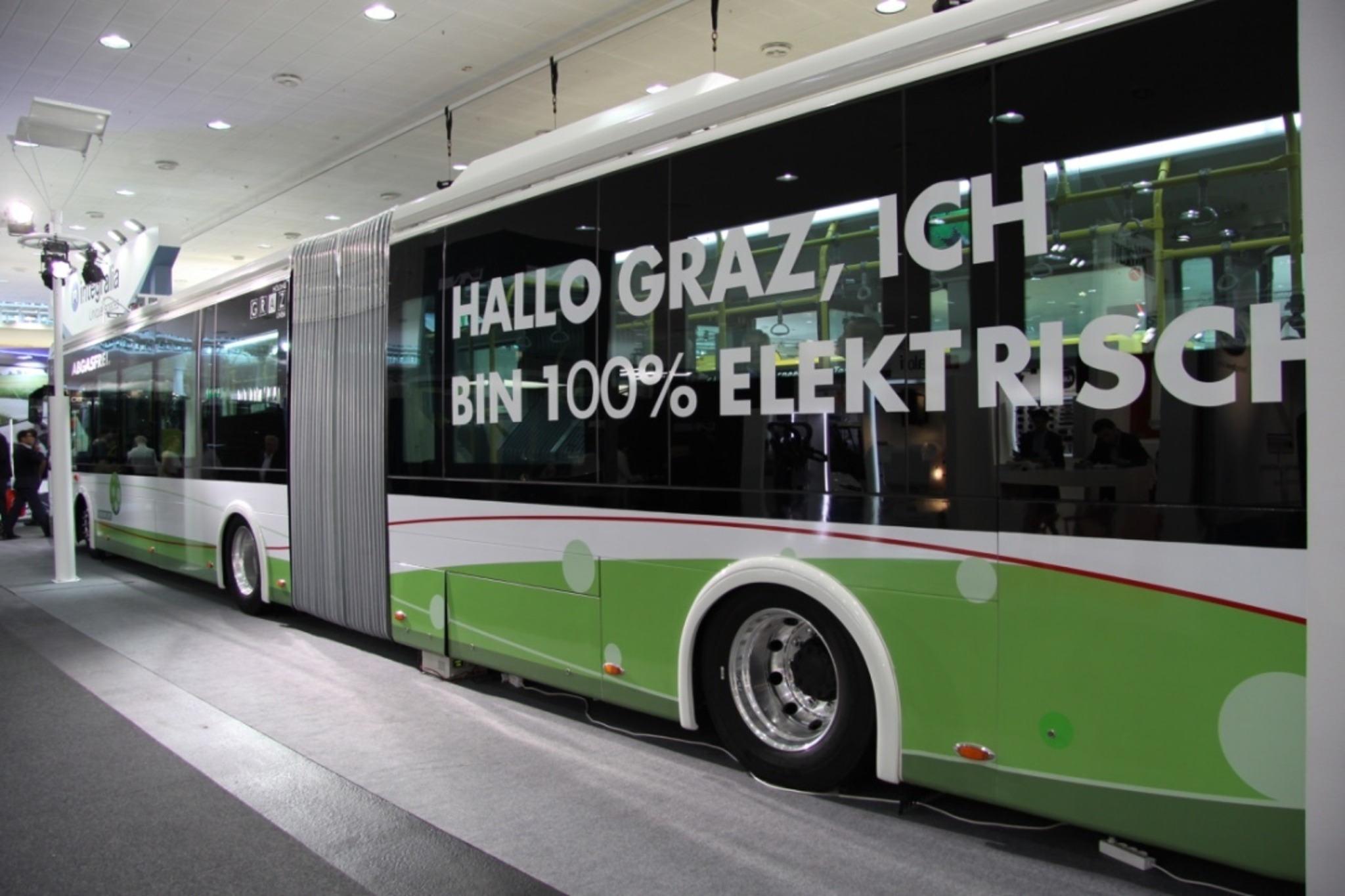 Der erste E-Bus für Graz rollt an - Graz