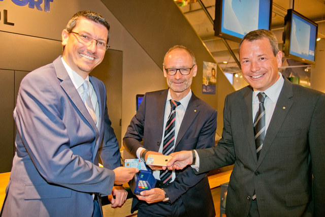 Sparkasse ermöglicht "kontaktloses Bezahlen" - Salzburg-Stadt