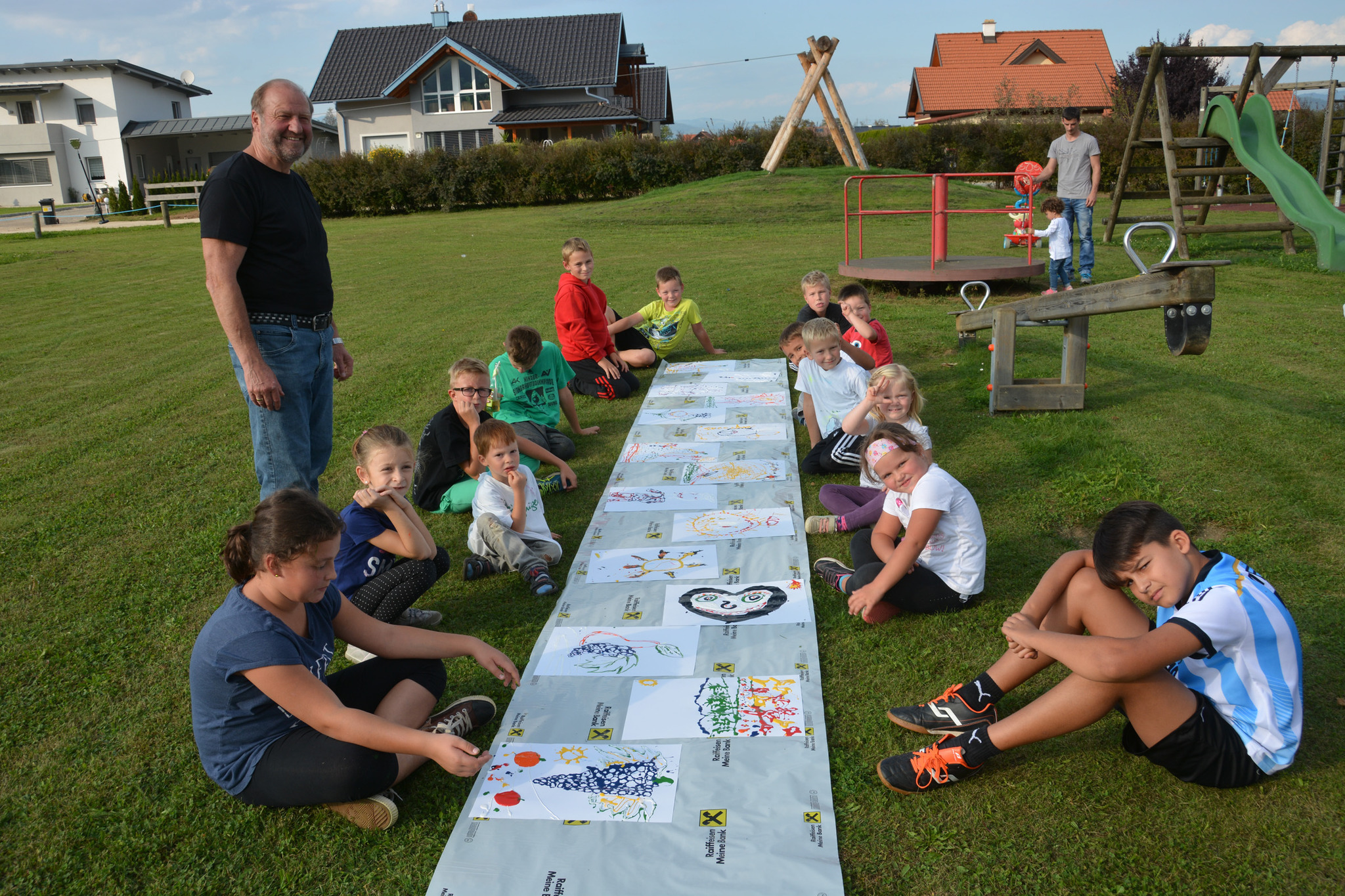 Die Kinder von Traundorf/Strpna Vas und Stanko Sadjak - Völkermarkt