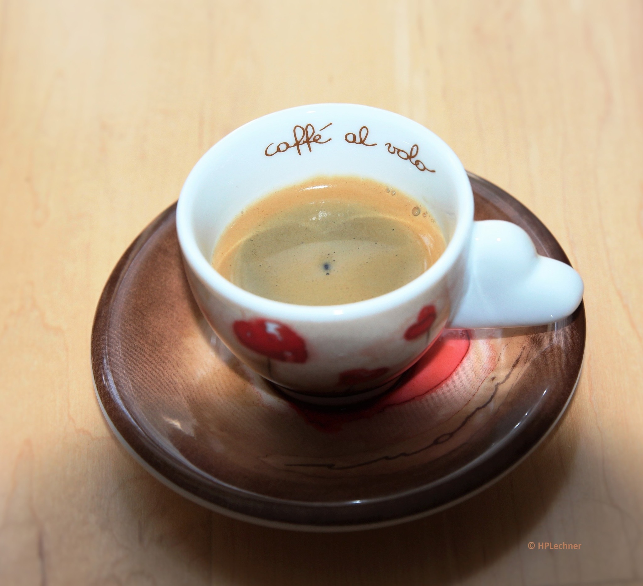 Heute ist Tag des Kaffee - Caffè al volo - mit Herz - Enns