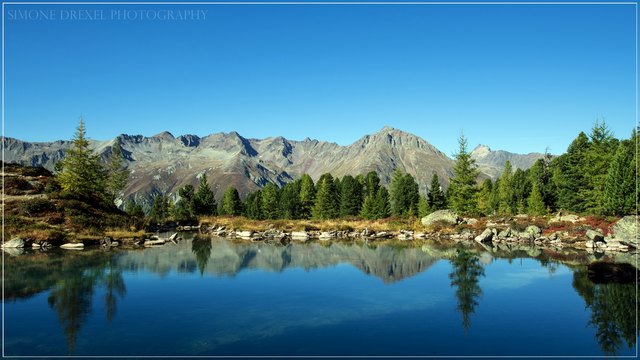 Herbstwanderung zum Berglisee in Mathon - Landeck