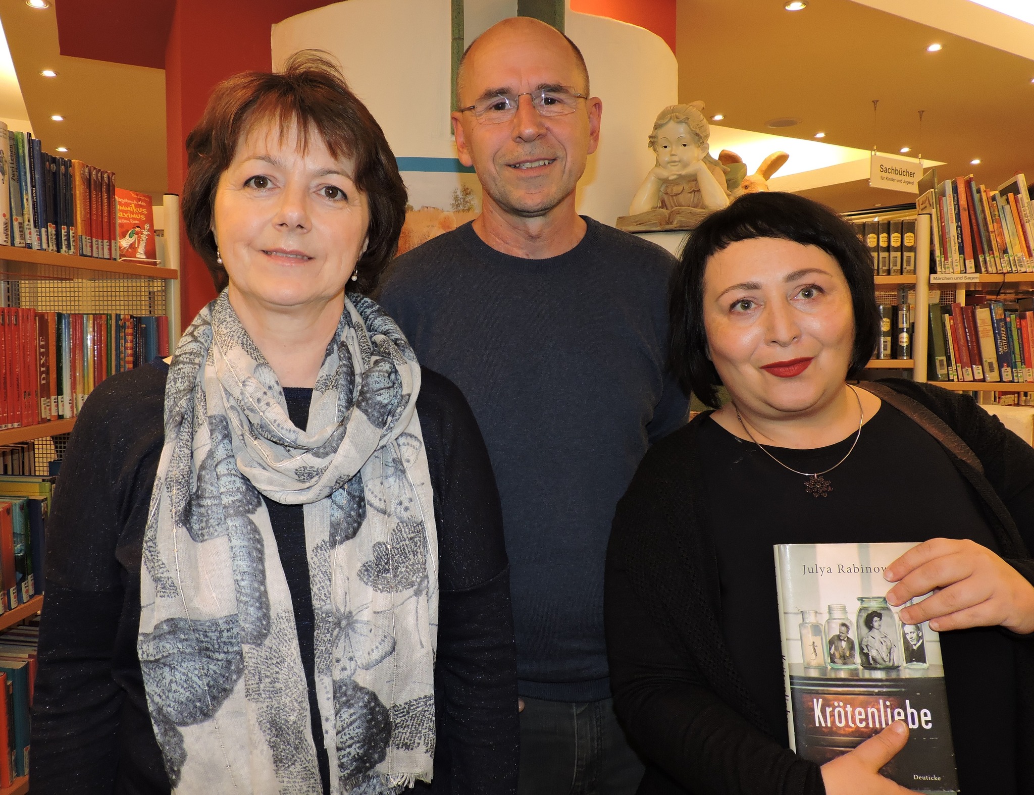 Julya Rabinowich zu Gast in der Bibliothek Traun - Linz-Land