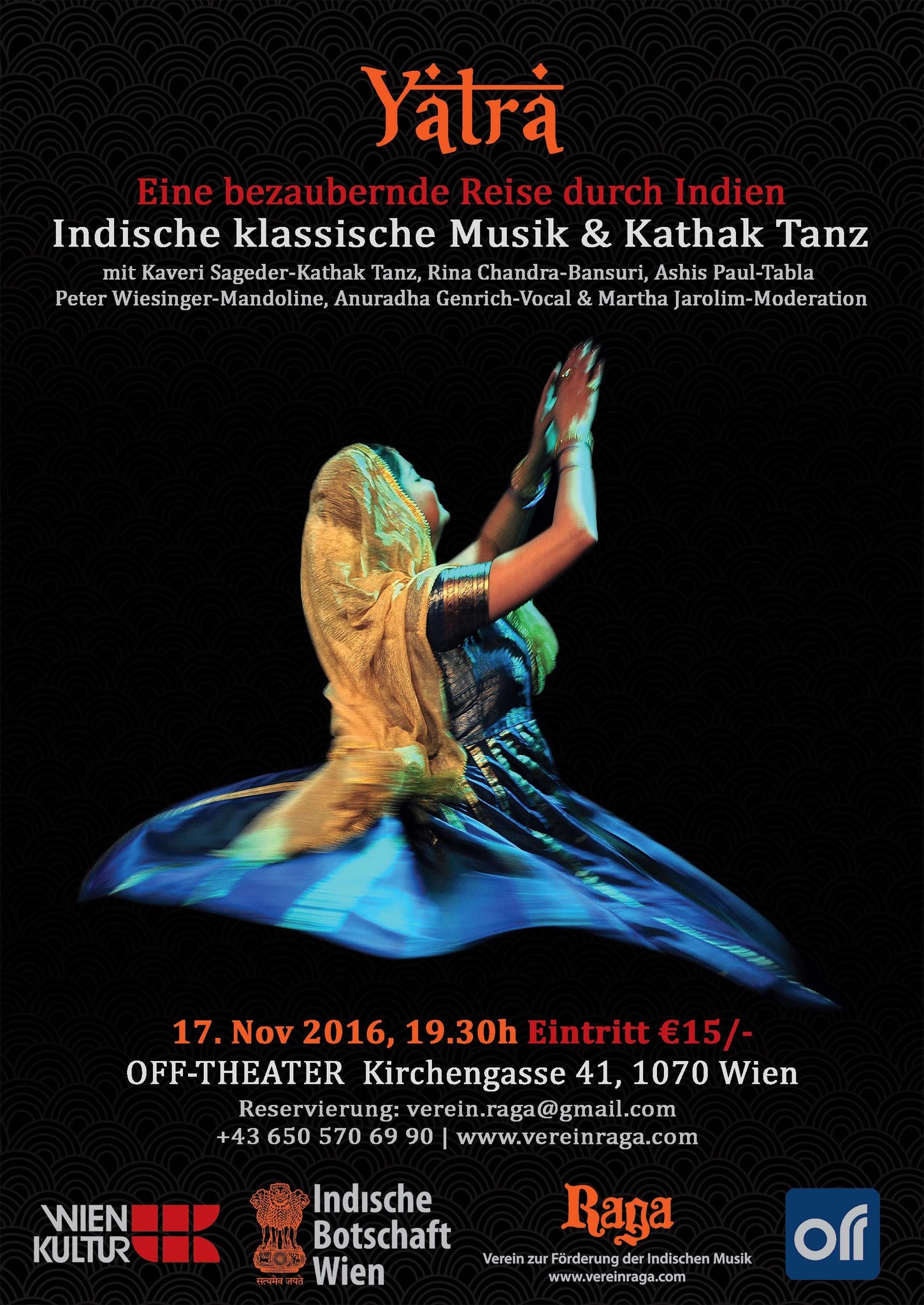 YATRA - Indische klassische Musik und Kathak Tanz - Neubau