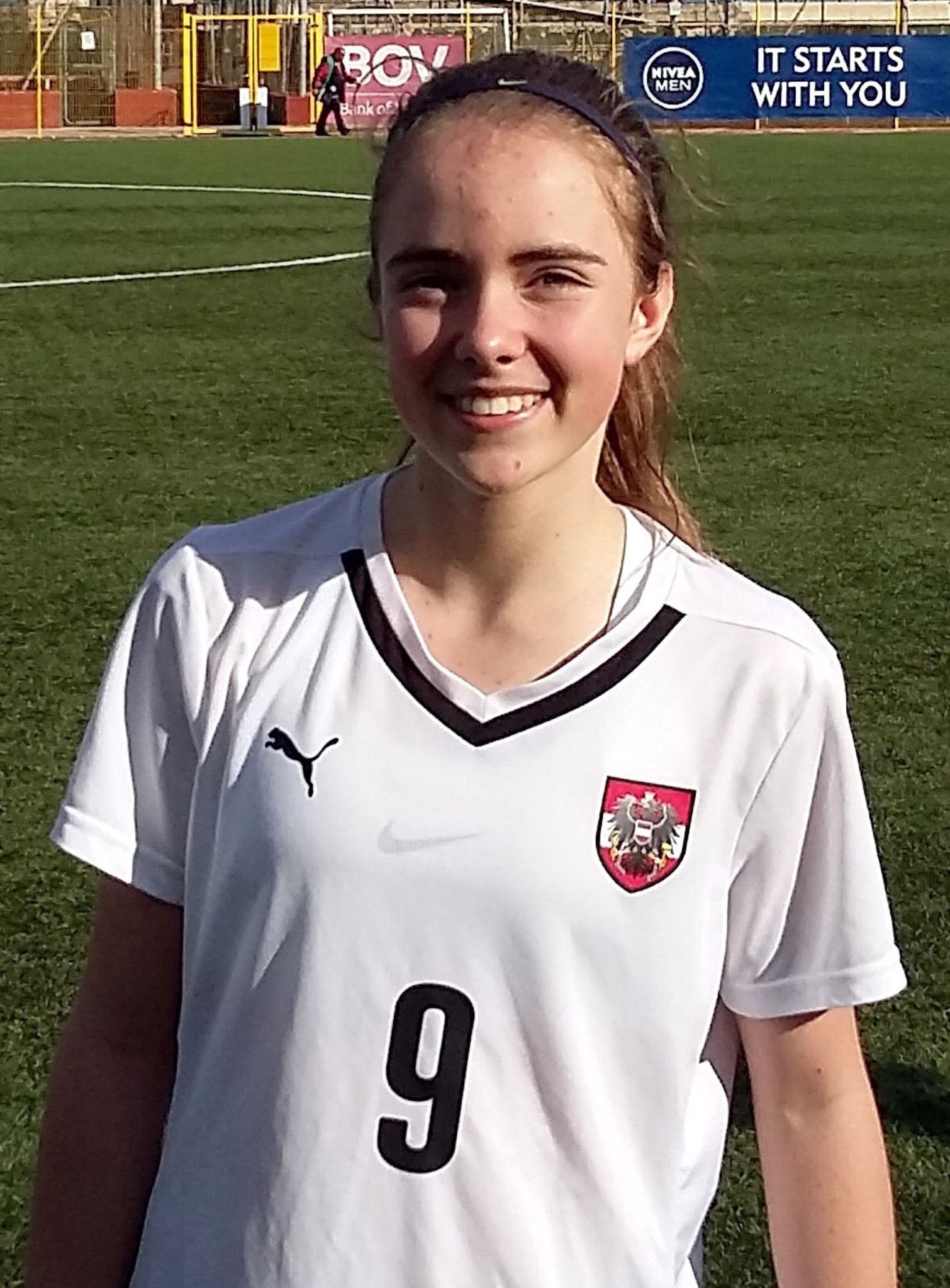 Lisa Kolb traf bei ihrem EM-Debüt gleich dreimal - Vöcklabruck