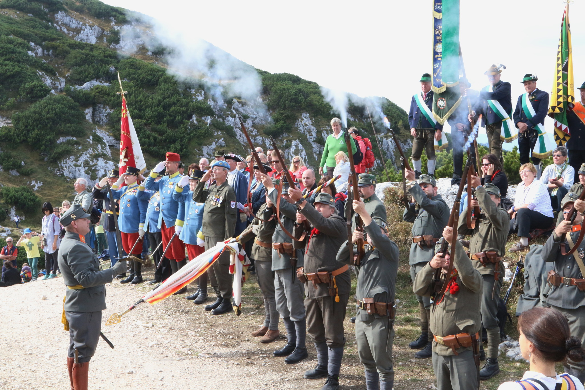 Gebirgsschützengedenken Untersberg IR59 - Erzherzog Rainer - Linz-Land