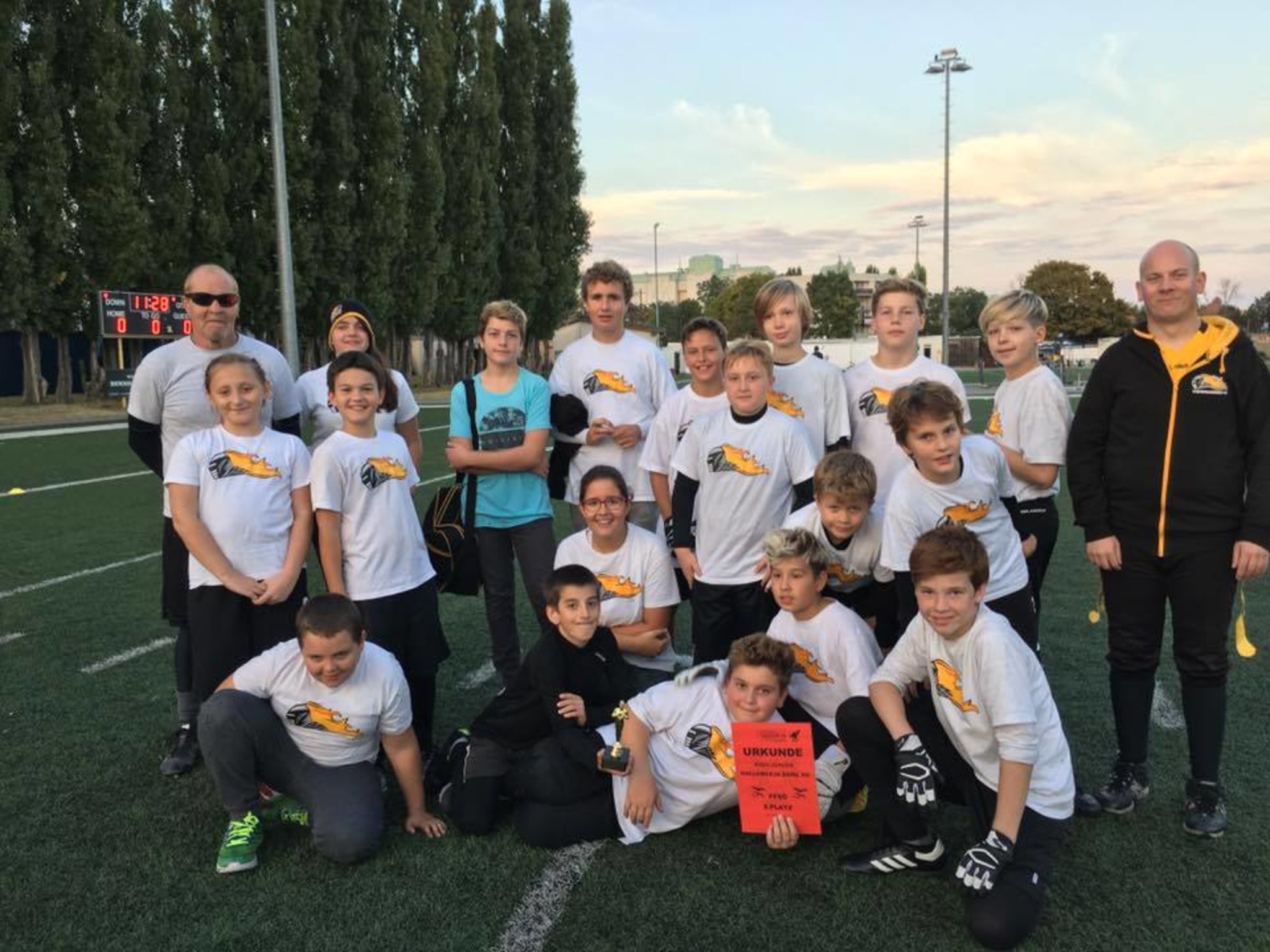 Toller Turniererfolg der VIENNA KNIGHTS FLAG KIDS! - Meidling