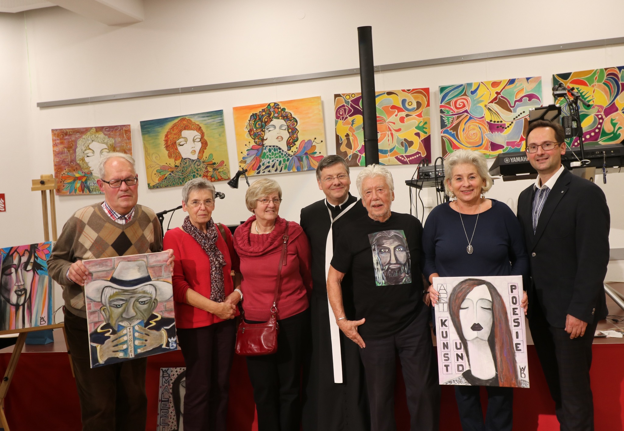 Walter Baca - Lesung und Vernissage "Welt der Gefühle" - Korneuburg