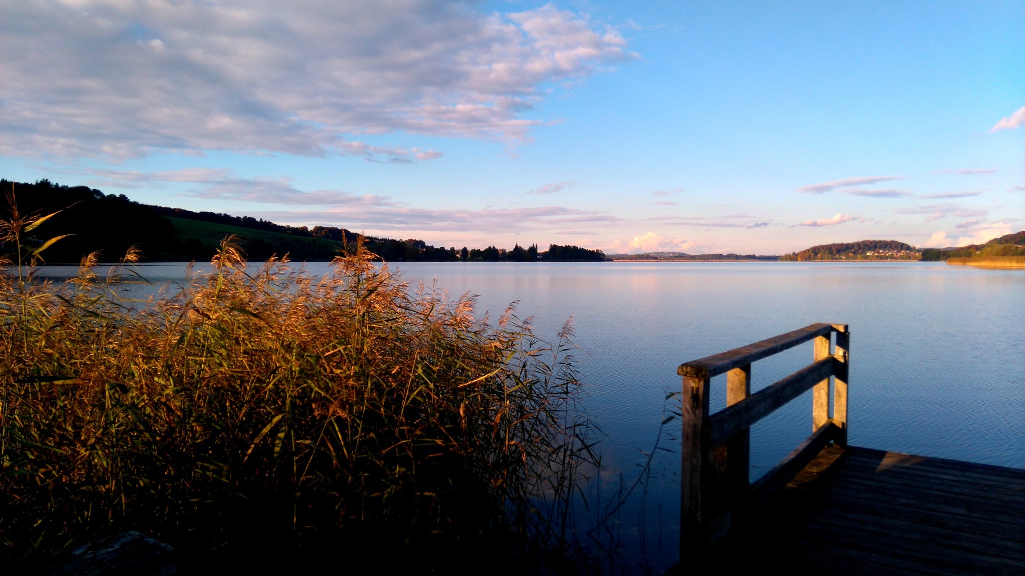 Spätnachmittags am Obertrumer See (20.10.2016) - Salzburg-Stadt