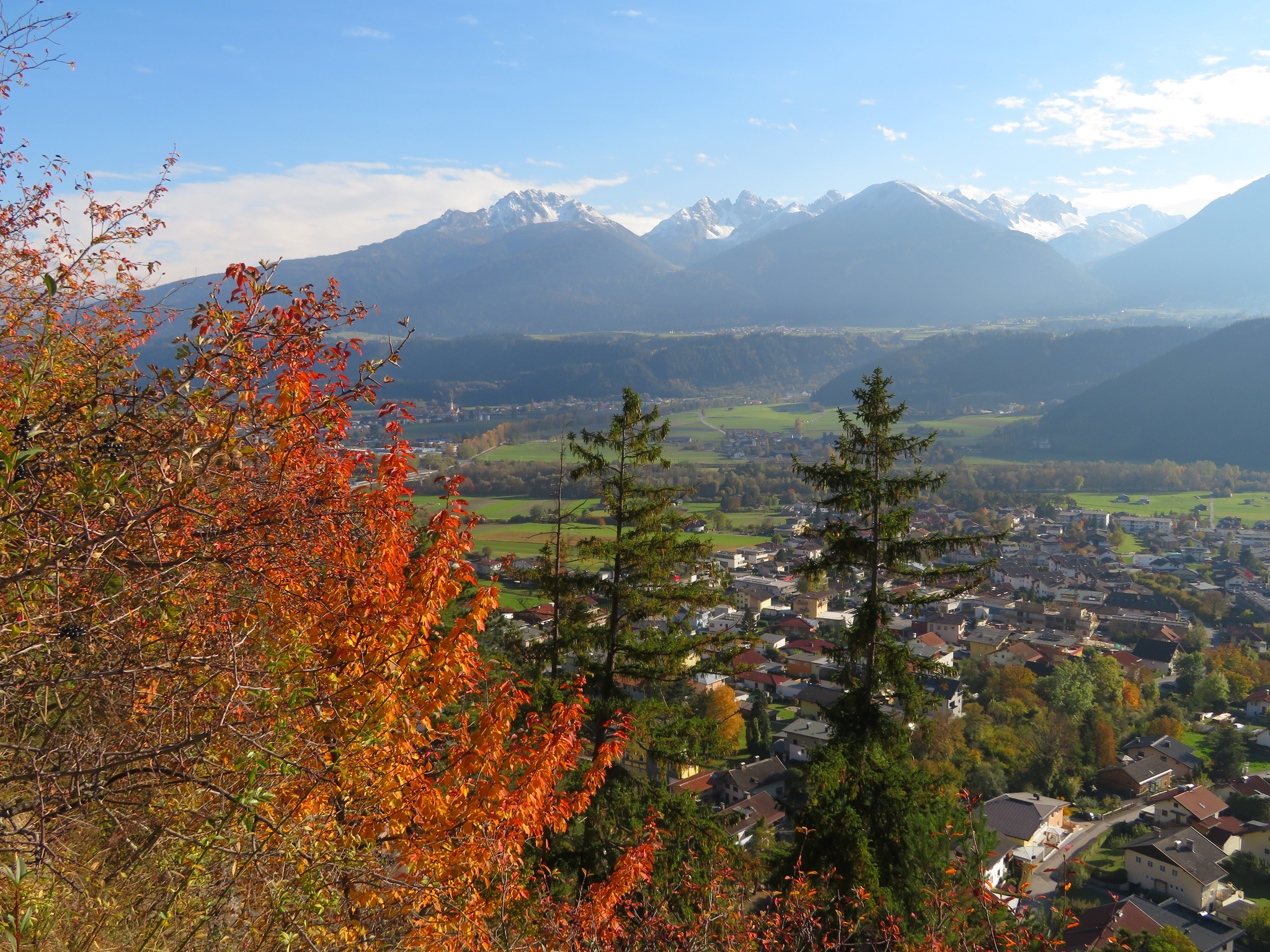 Herbst über Zirl - Innsbruck