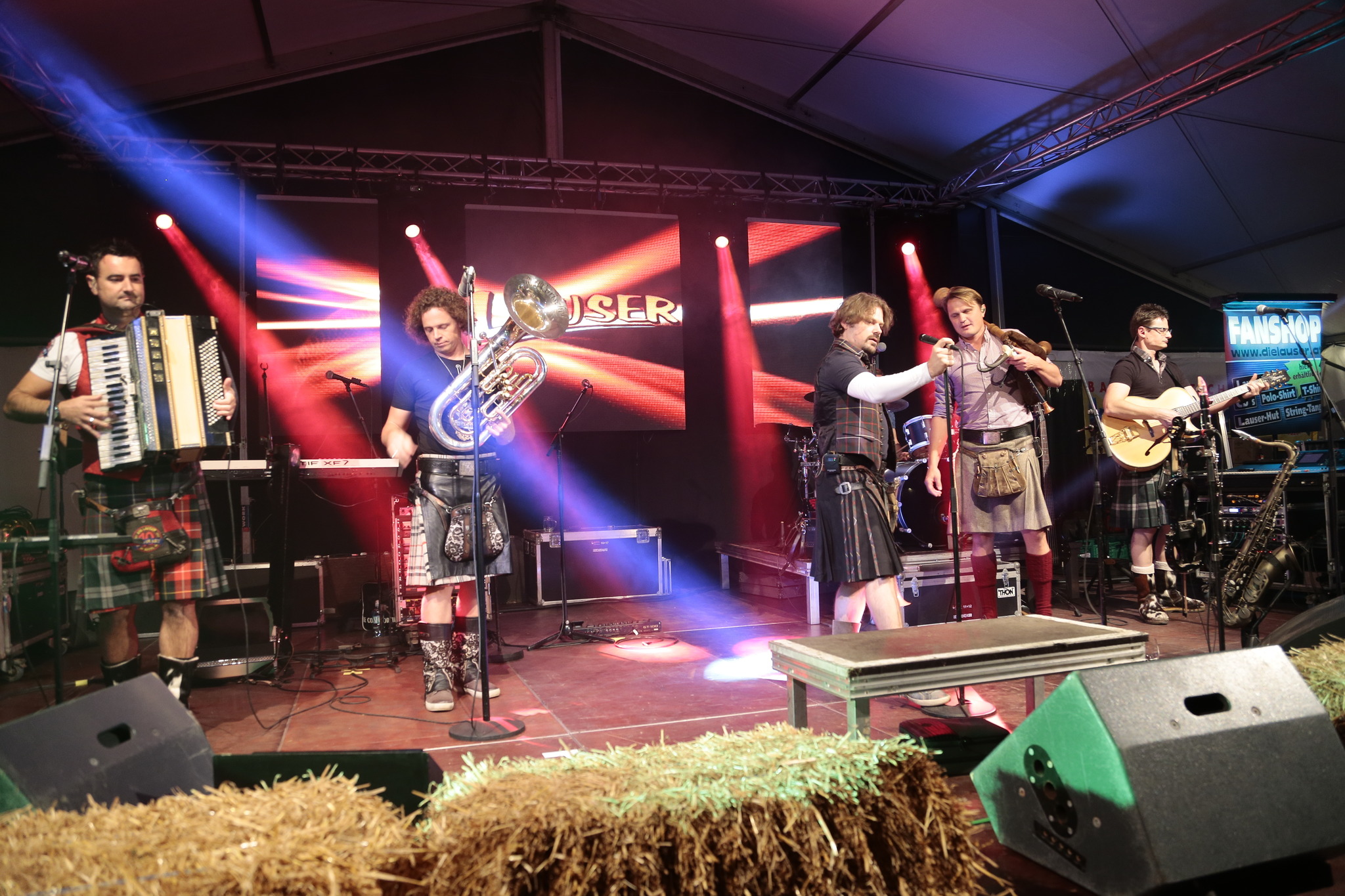 Die LAUSER im Ankerpunkt beim Wiesenfest - Leibnitz
