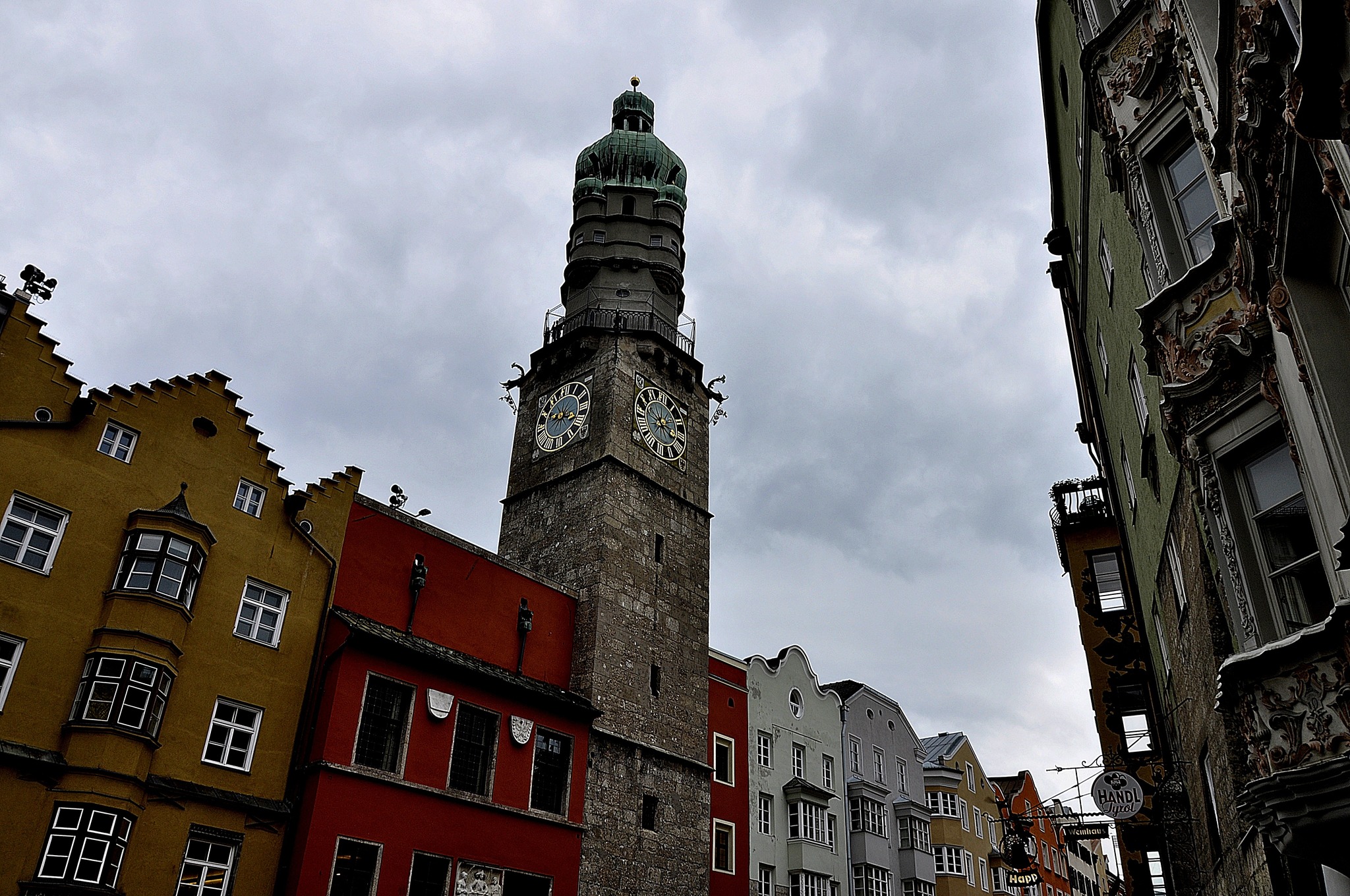 Innsbrucker Stadtturm. - Innsbruck