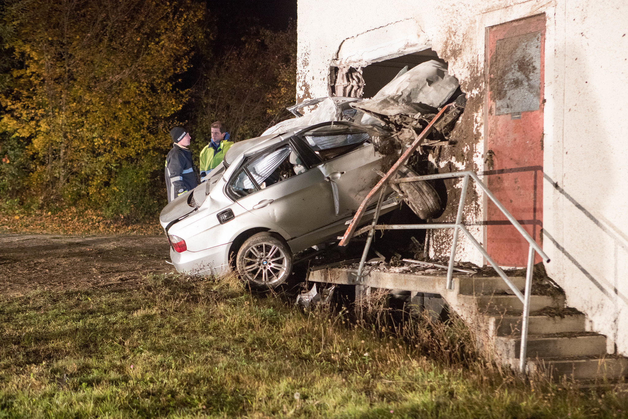 Auto krachte in Trafostation - Osttirol