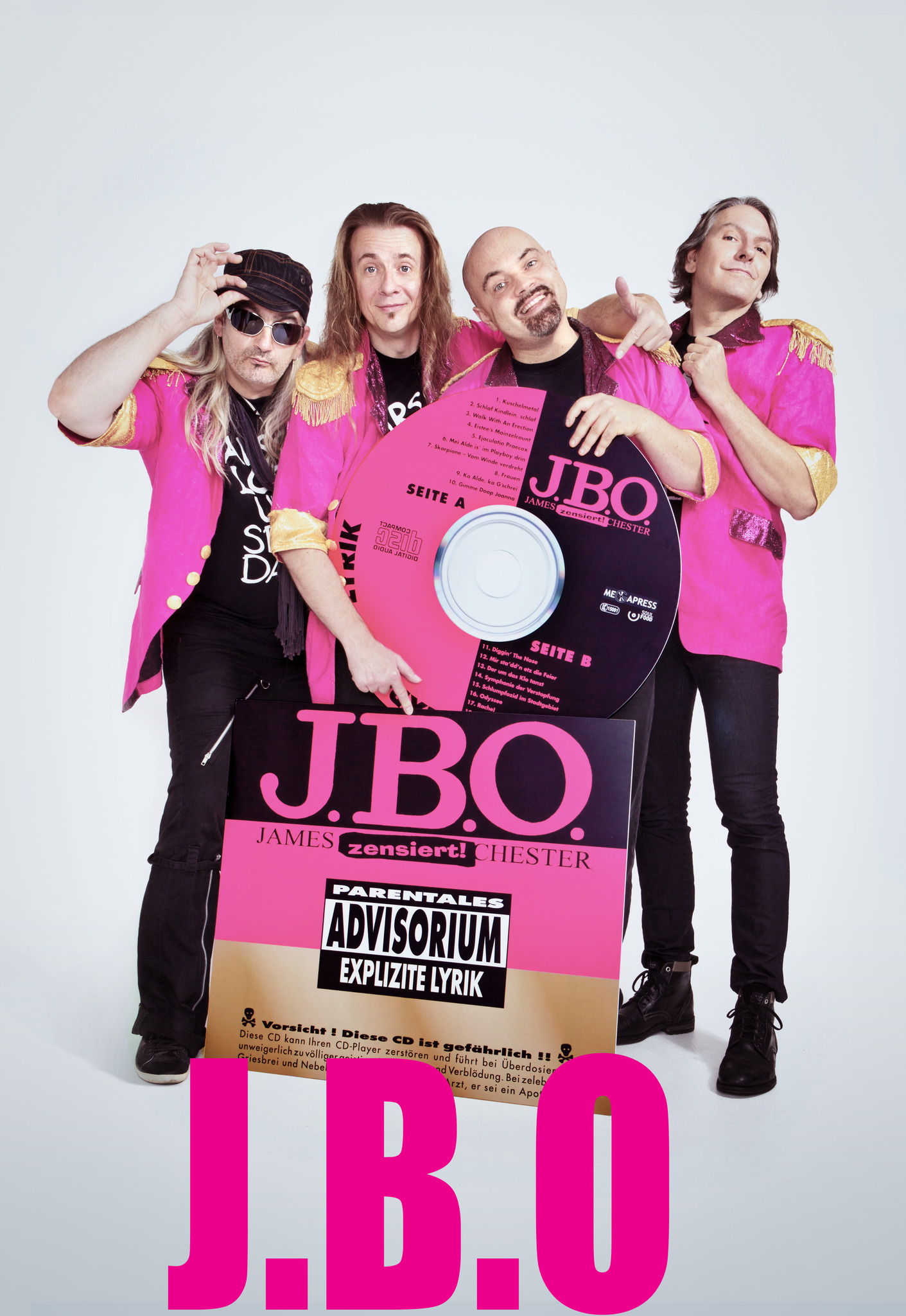 J.B.O. Die Erfinder des Comedy Metal am 12. No. im Komma - Kufstein