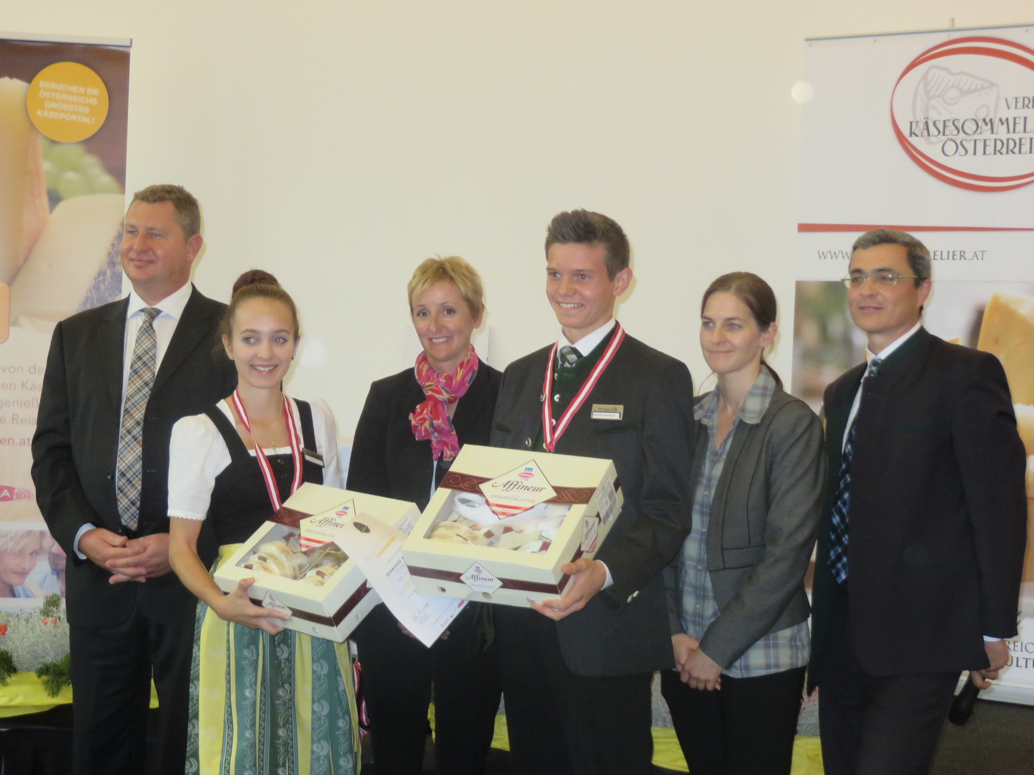 Lisa Kain und Bernhard Weikinger sind Österreichs beste Käsekenner ...