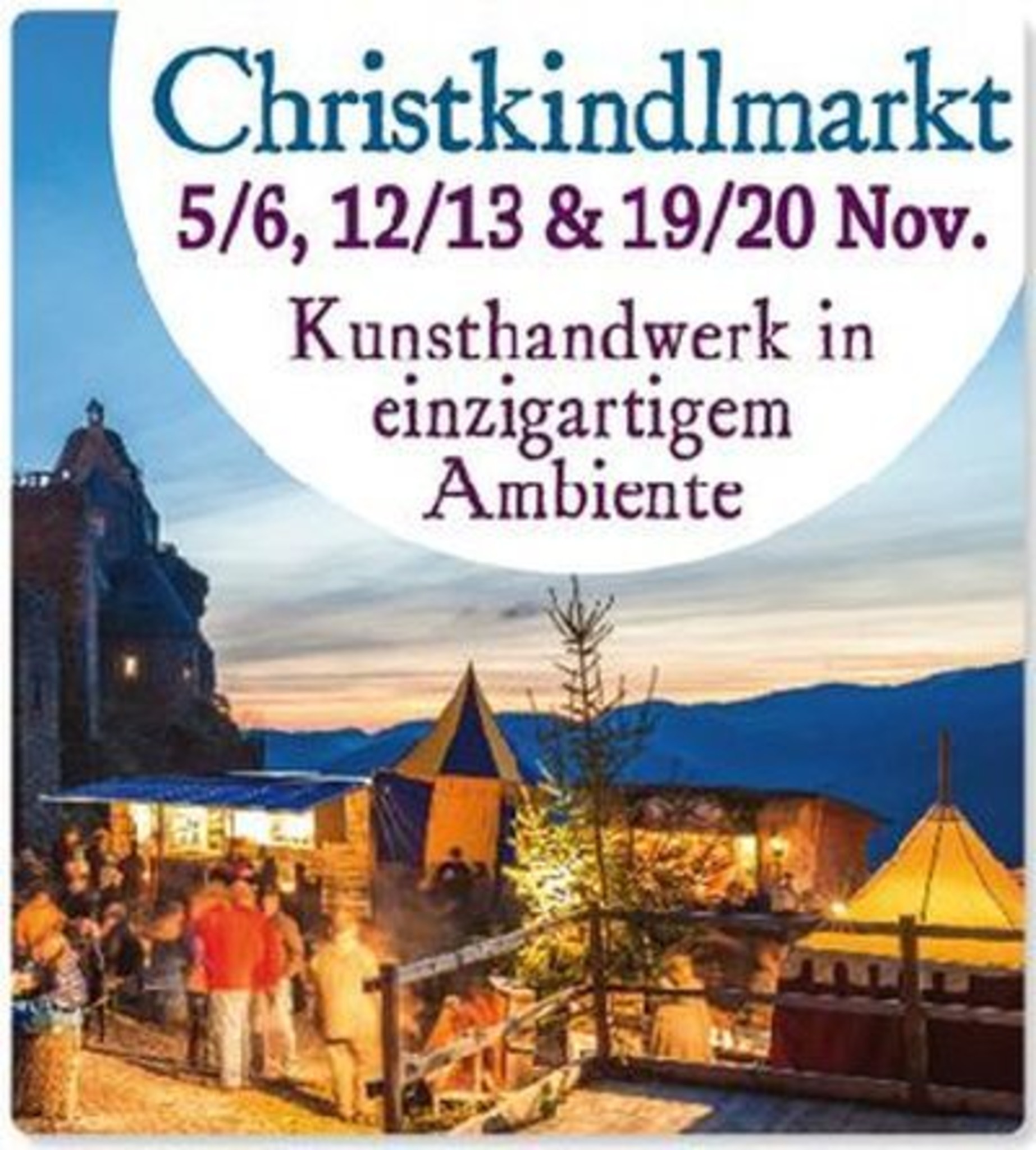 Christkindlmarkt auf Aggstein - Krems
