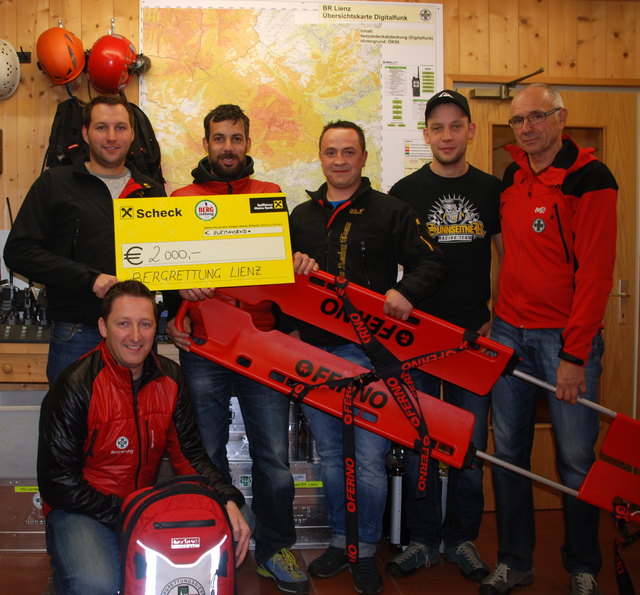 „Sunnseitner Racing Team“ unterstützt die Bergrettung Lienz - Osttirol