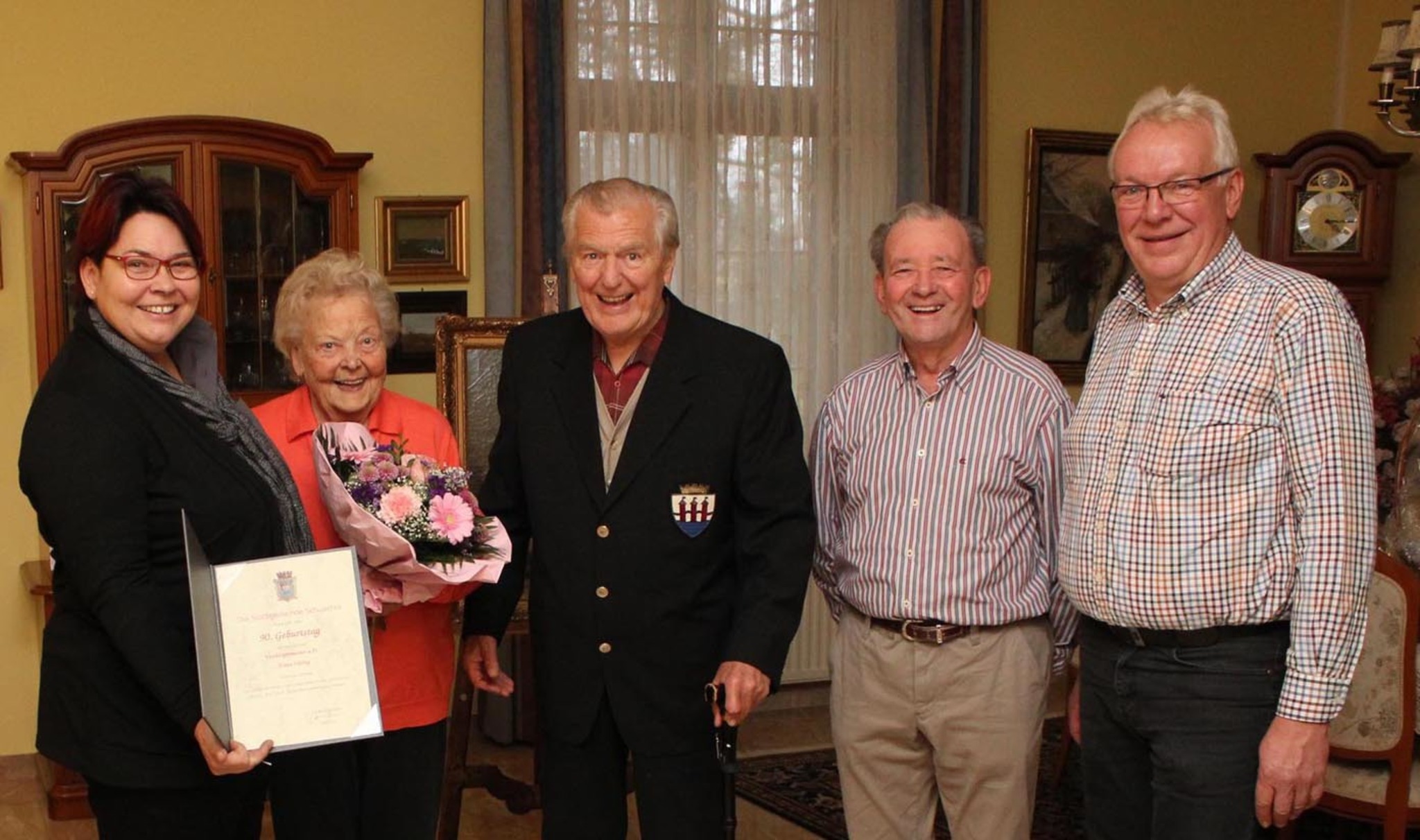 VBgm. a.D. Franz Häring feierte 90er - Schwechat