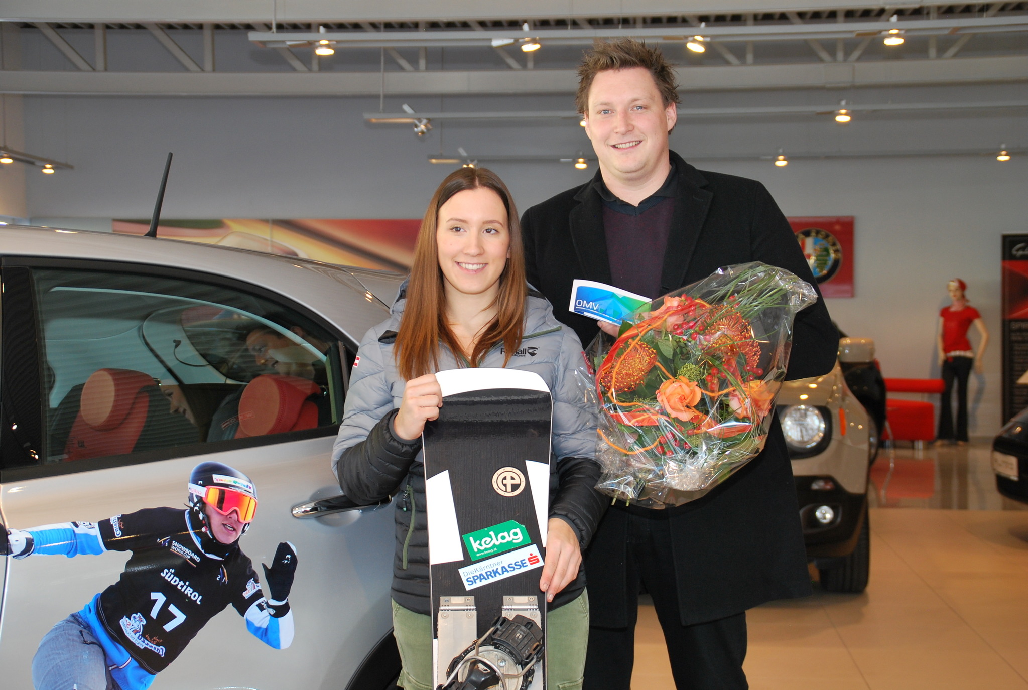 Neues Auto für Snowboarderin Daniela Ulbing - Spittal