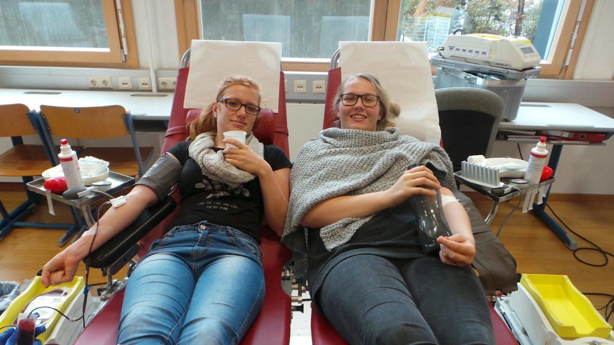 Blutspendeaktion als HLW-Maturaprojekt - Spittal