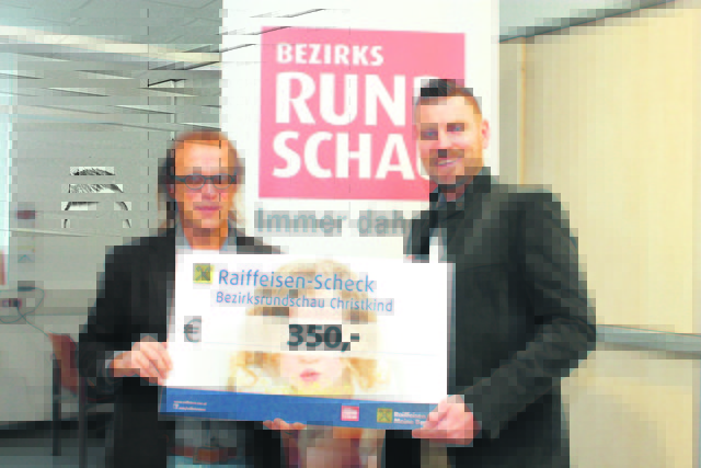 Michael Reisinger spendet für das Christkind - Grieskirchen & Eferding